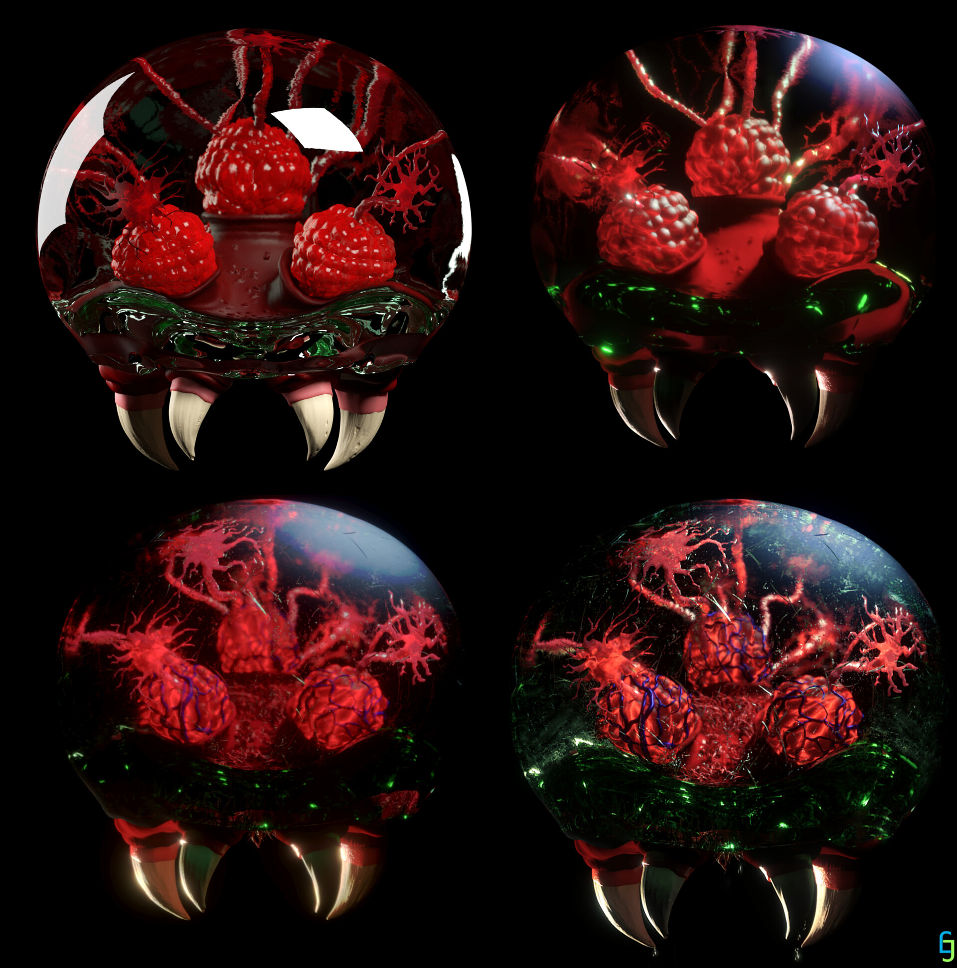 Jurand Macioszczyk Photogrammetry Portfolio - Metroid Larva stage ...