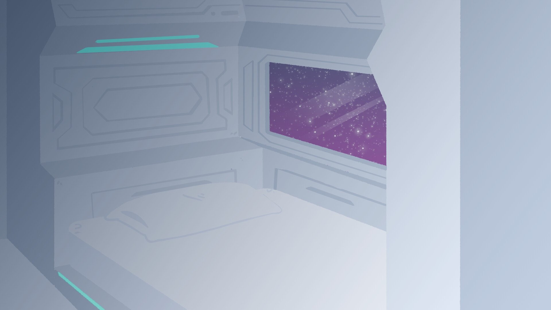 ArtStation - Space Capsule: Background Concept