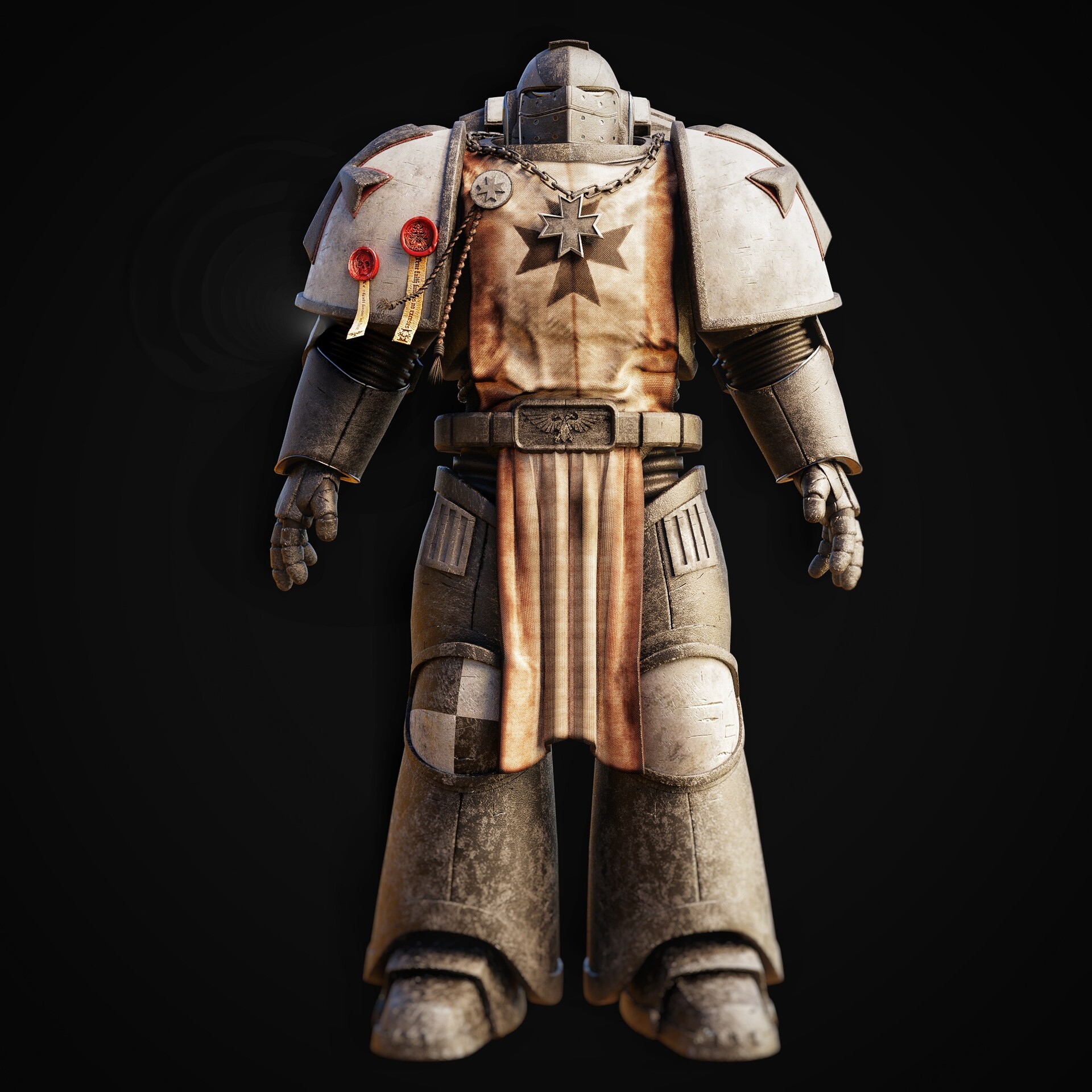 ArtStation - Black templar and White scars.