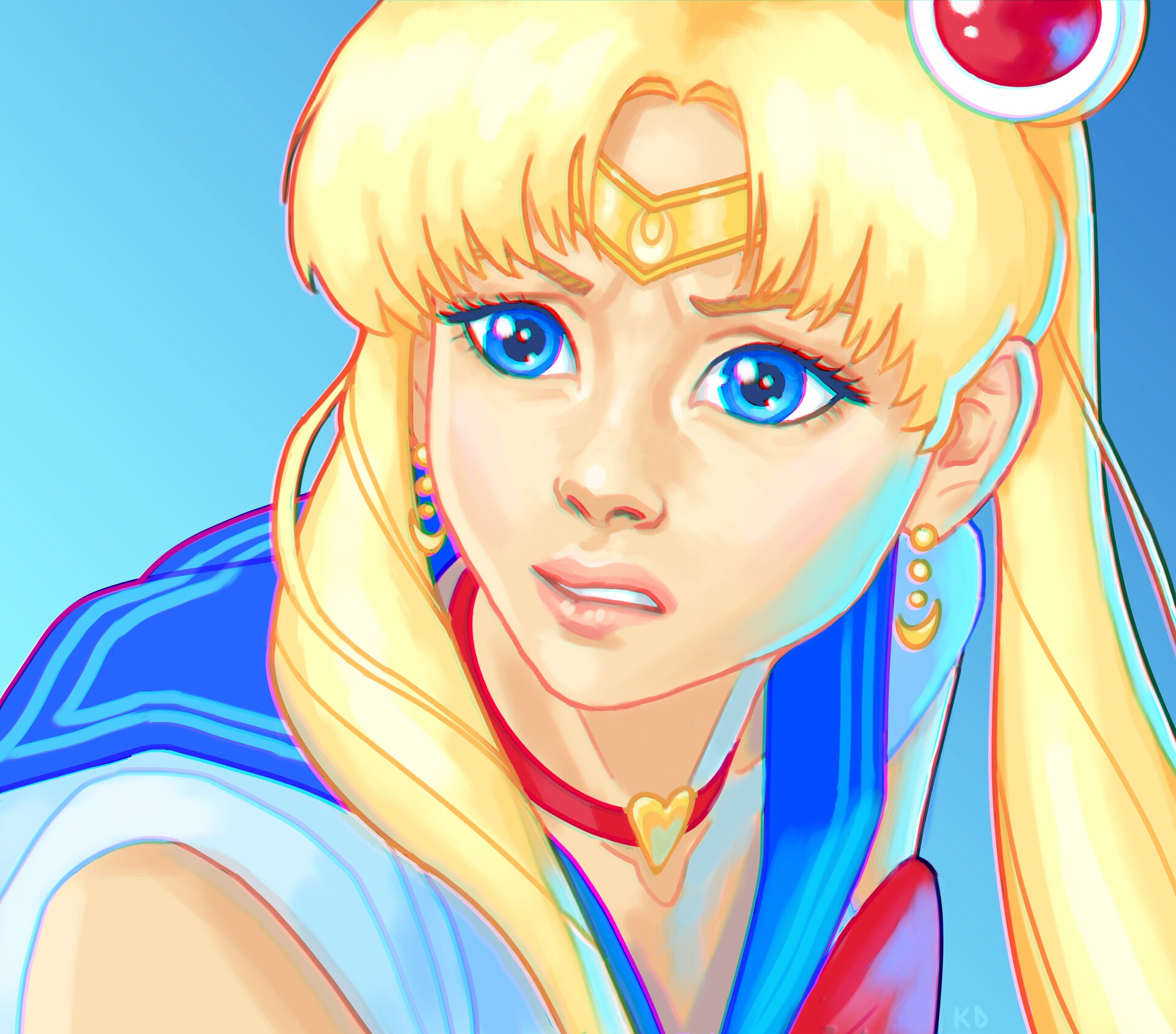 ArtStation - sailor moon