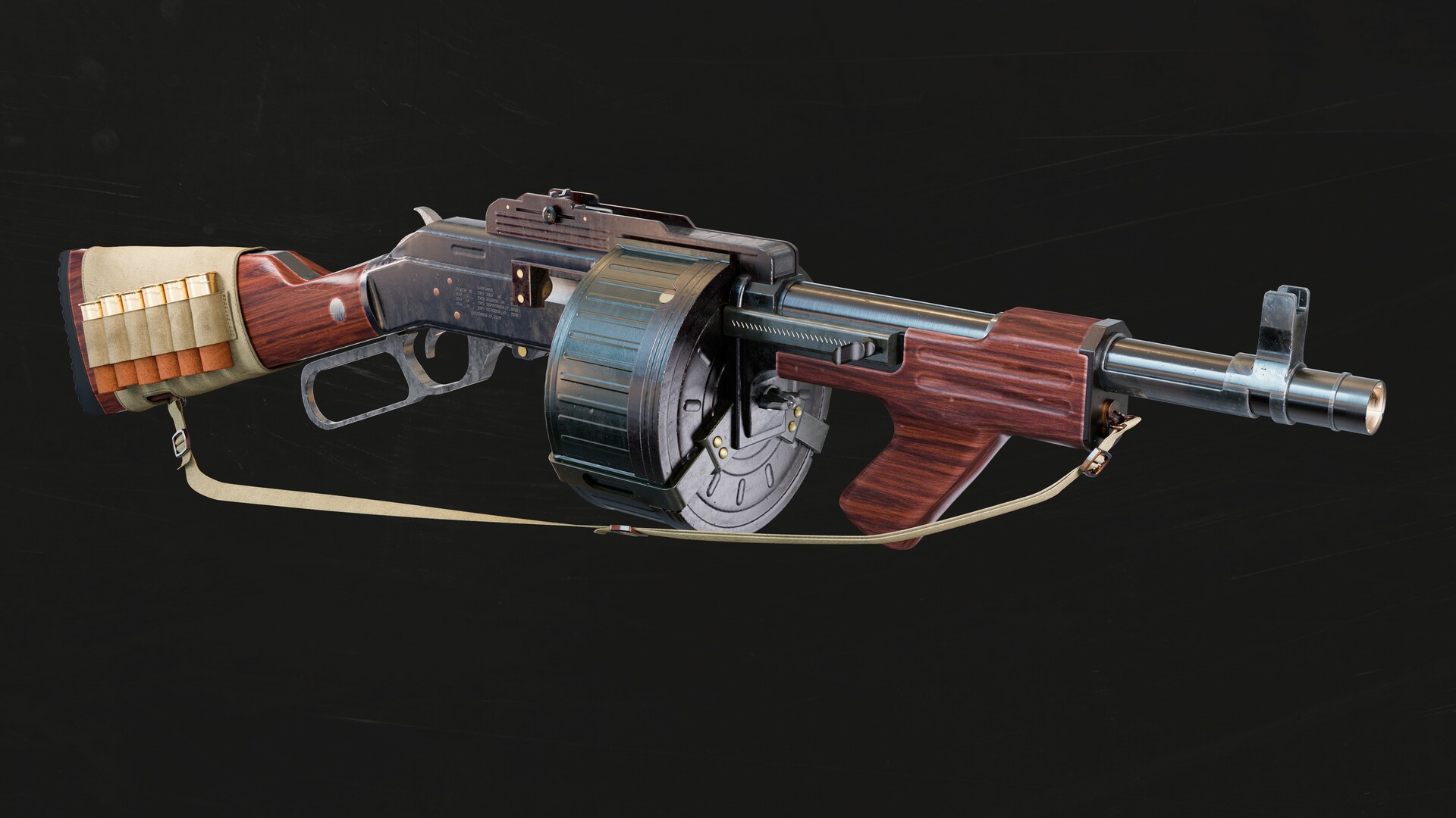 Revolving Cylinder Shotgun