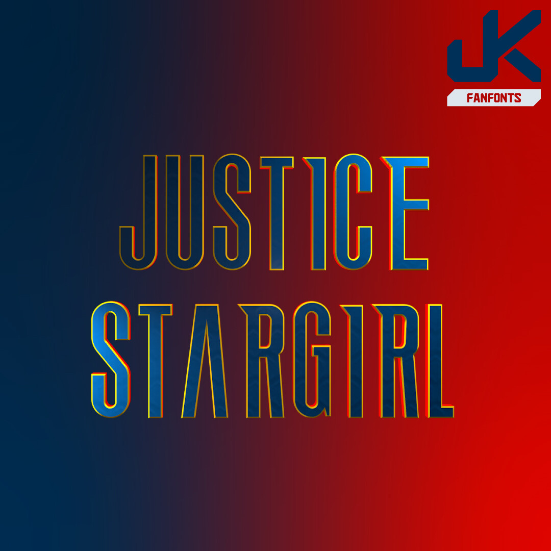 ArtStation - Justice Stargirl Font