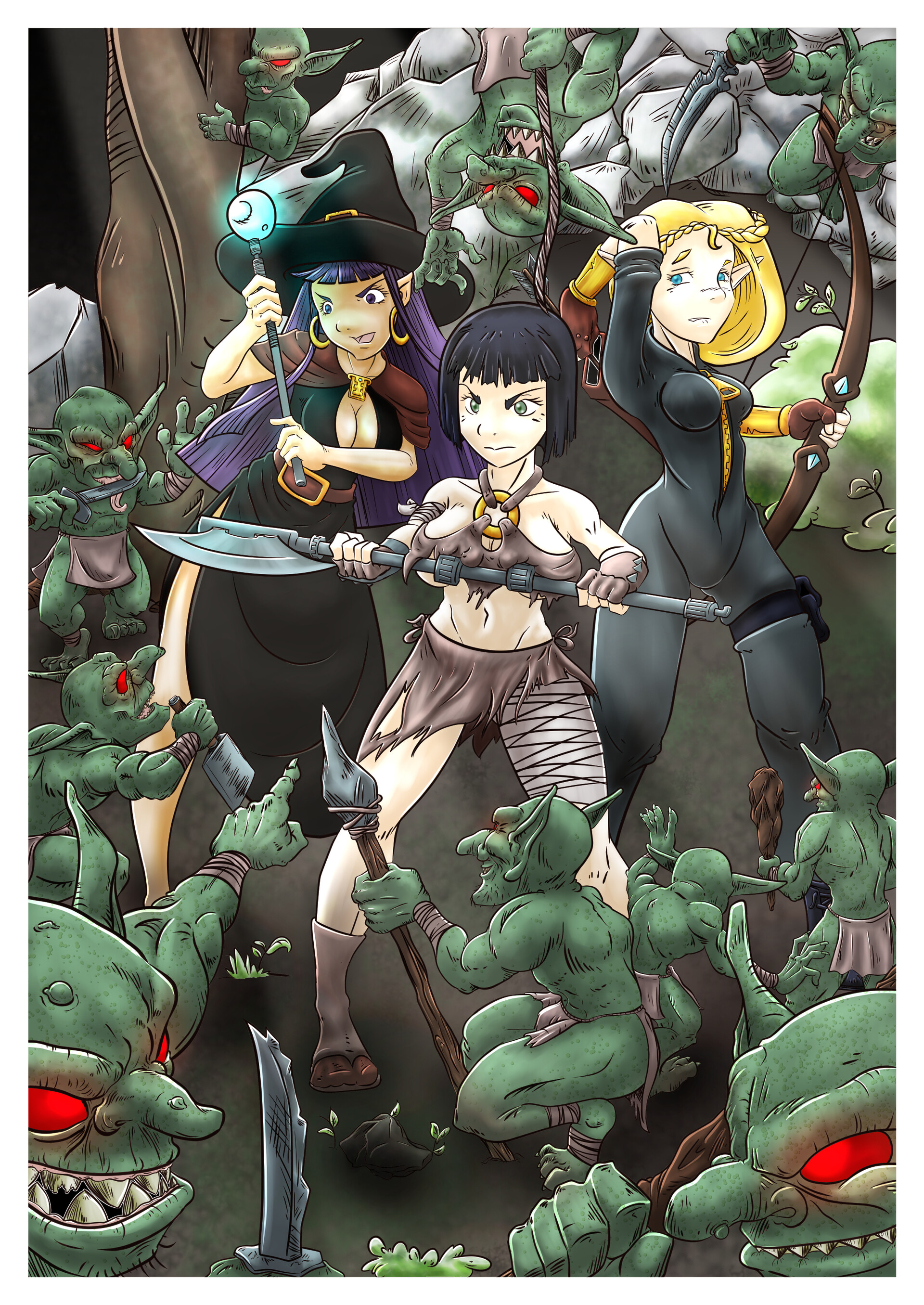 ArtStation - Aletha - Cover Comic Book