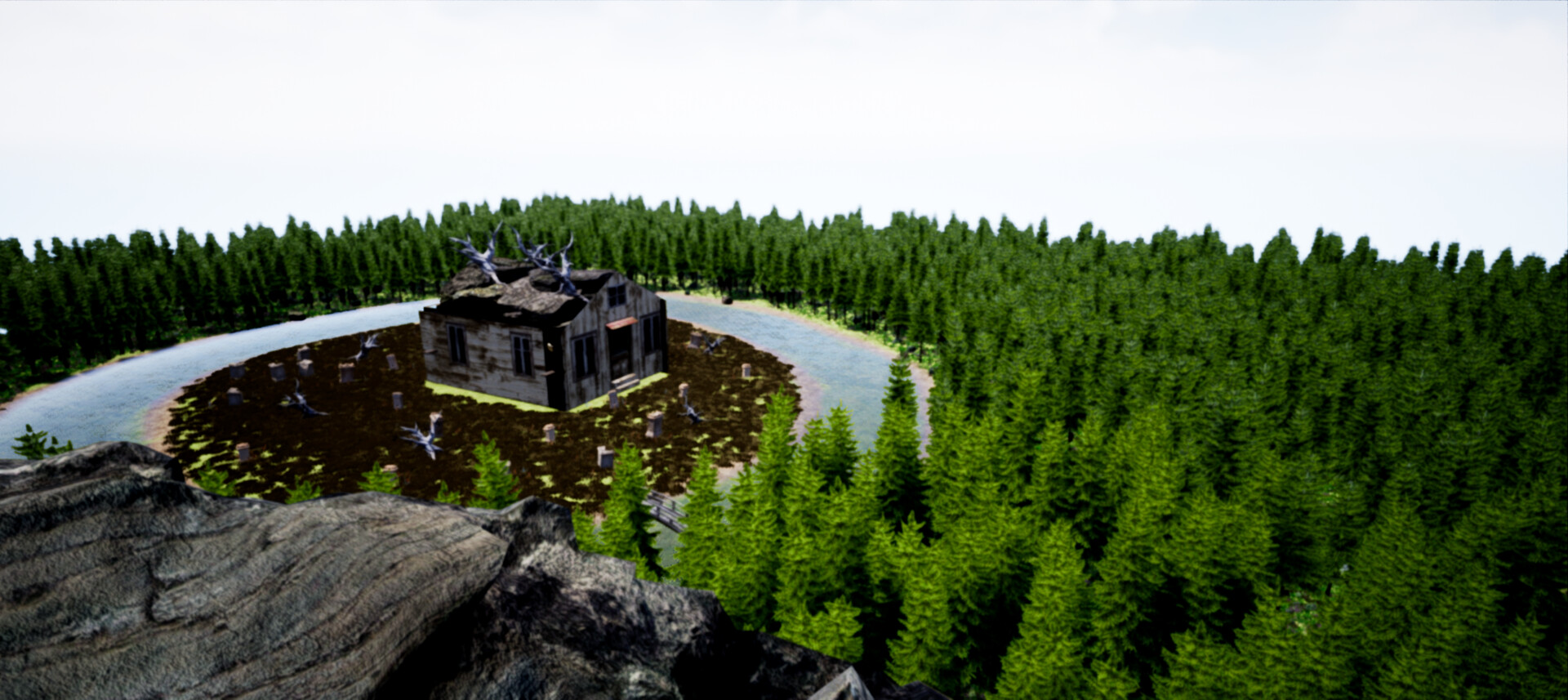 ArtStation - Horror Creepy environment in Unreal Engine