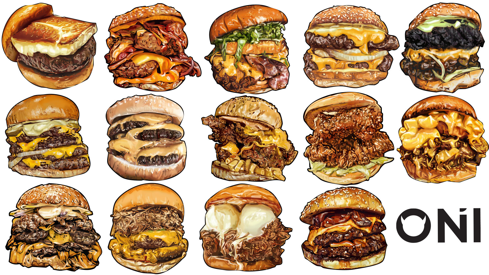 ArtStation - Burgers