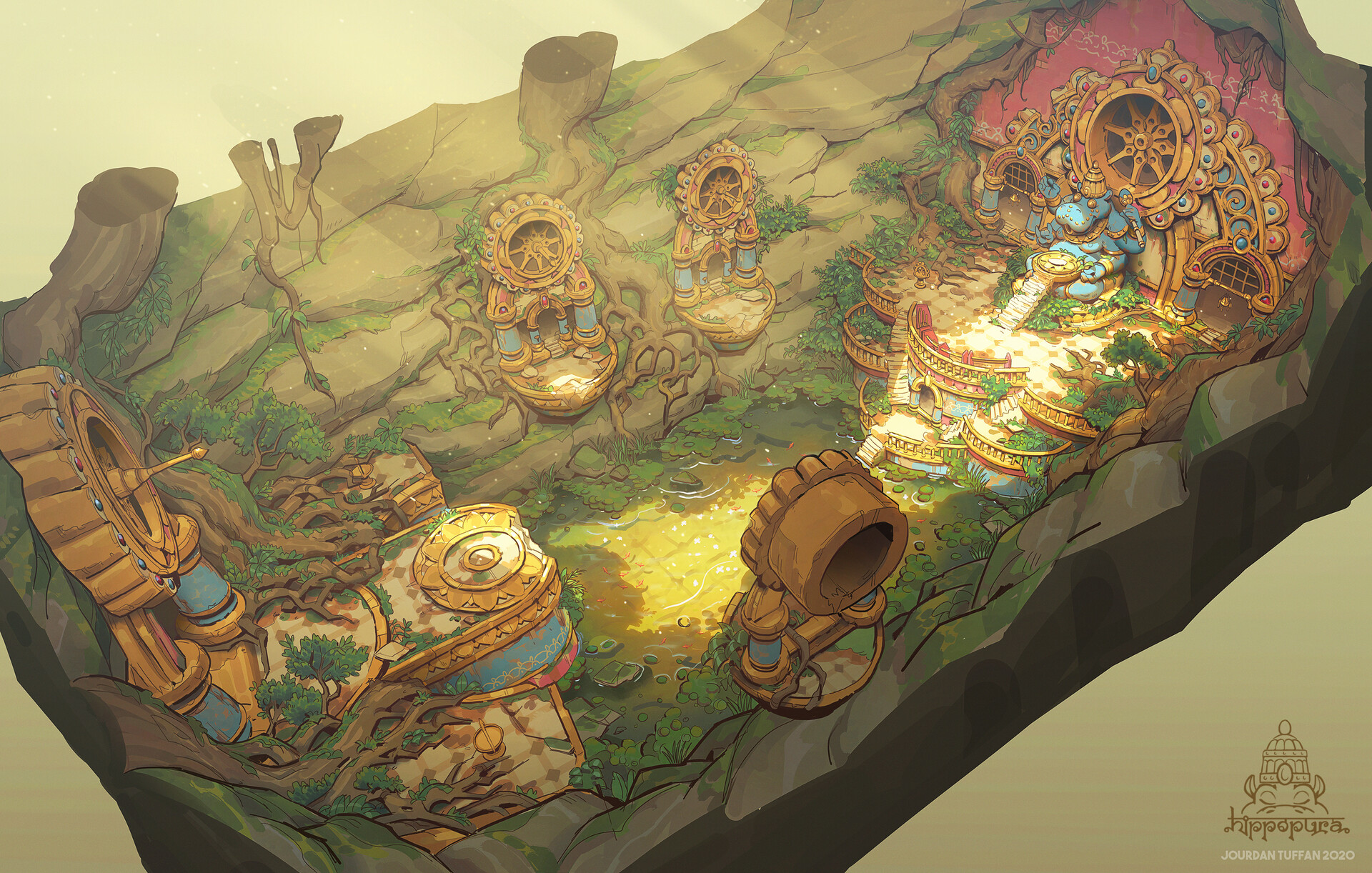 Jourdan Tuffan - Hippopura - Sanctuary of Bubbles