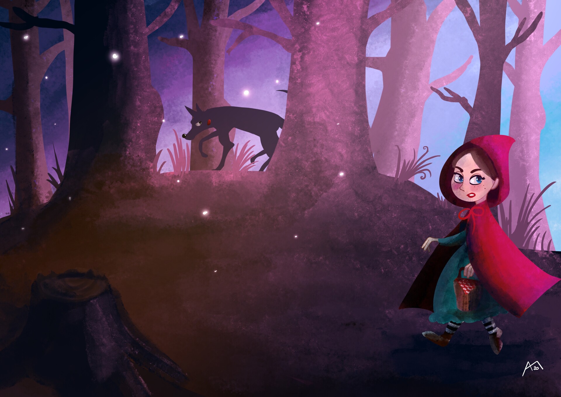 ArtStation - Le Petit Chaperon Rouge