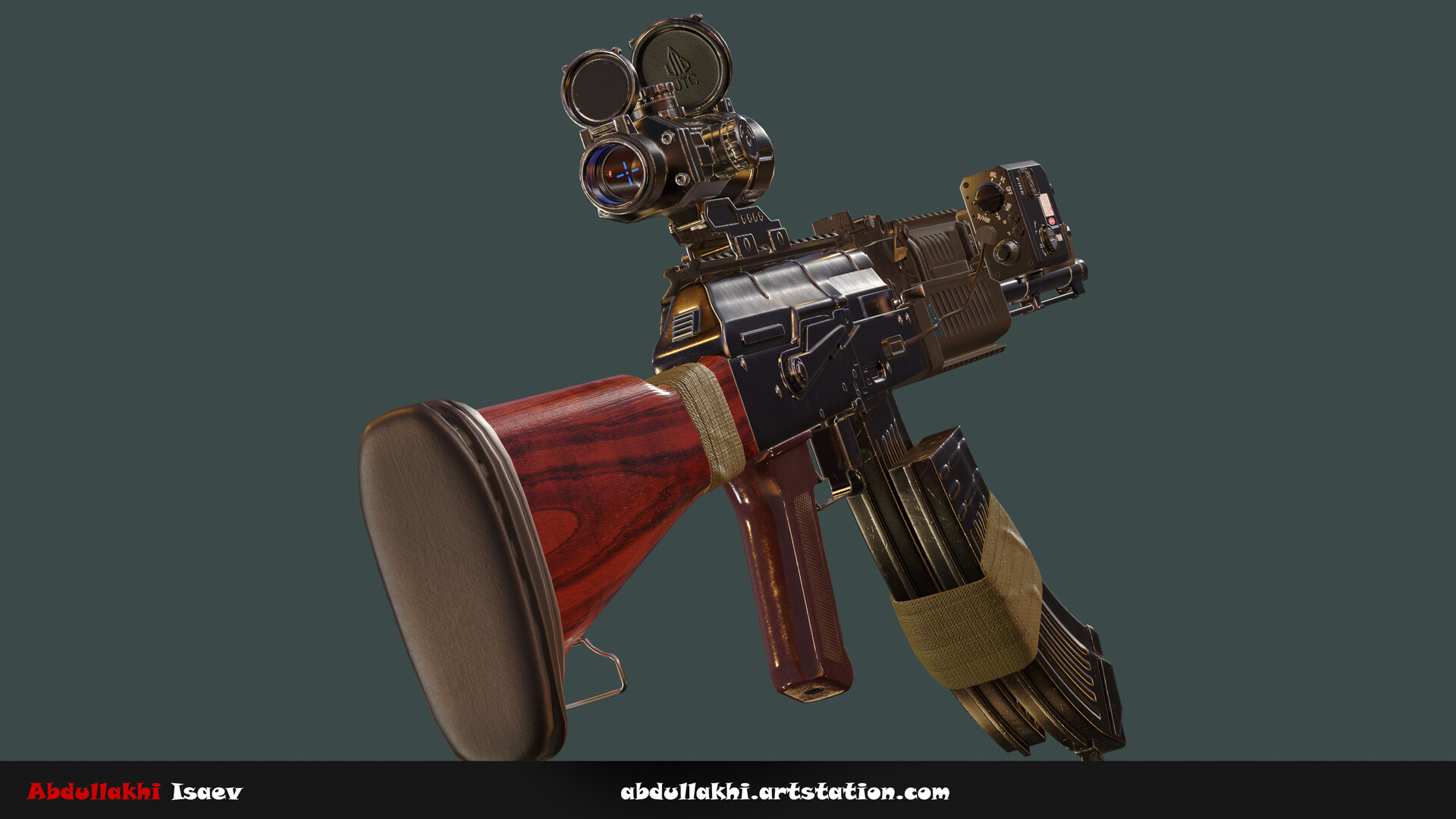 Abdullakhi - AK 47 Dual Laser Sight with IR Illuminator