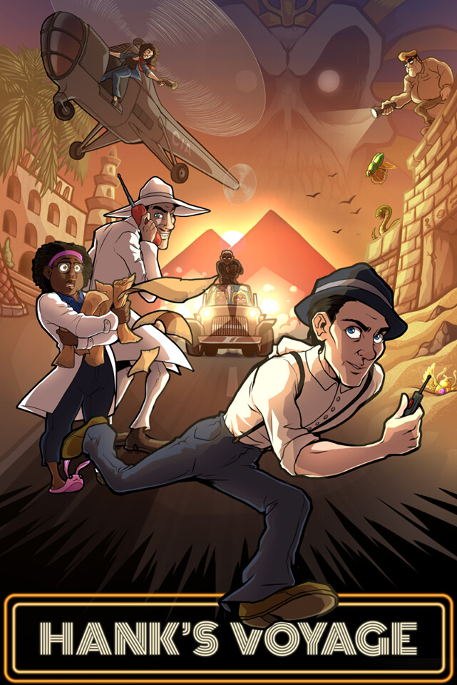 ArtStation - Hank's Voyage - Poster