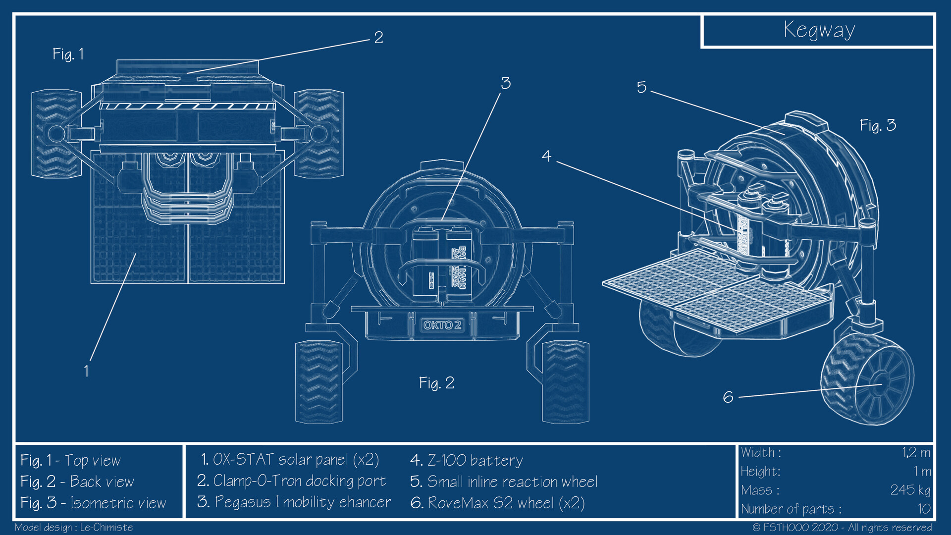ArtStation - Kegway - KSP blueprint