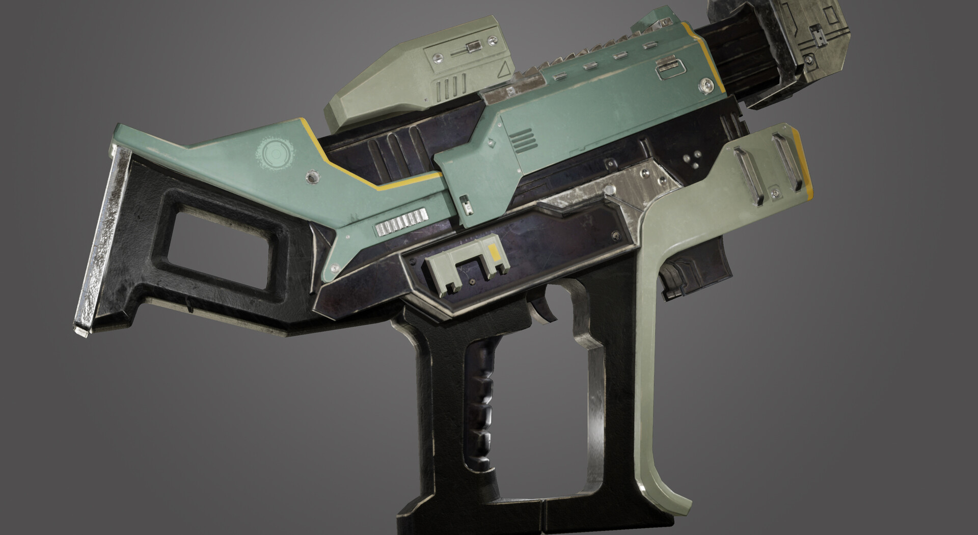 ArtStation - engineer gun from evasion