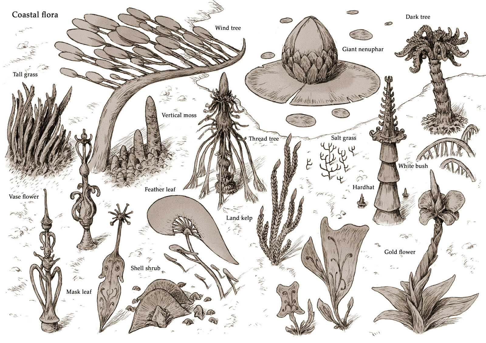 Lucas Roussel - Rust and Humus - Bestiary Part I