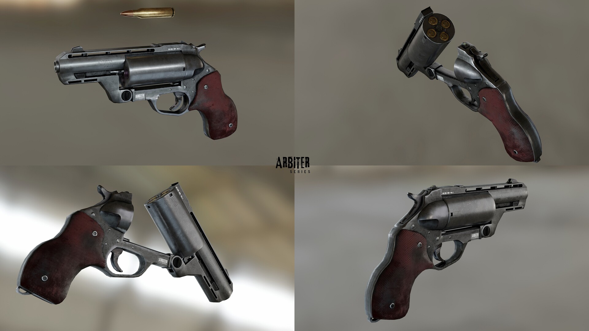 ArtStation - Arbiter 556 Revolver