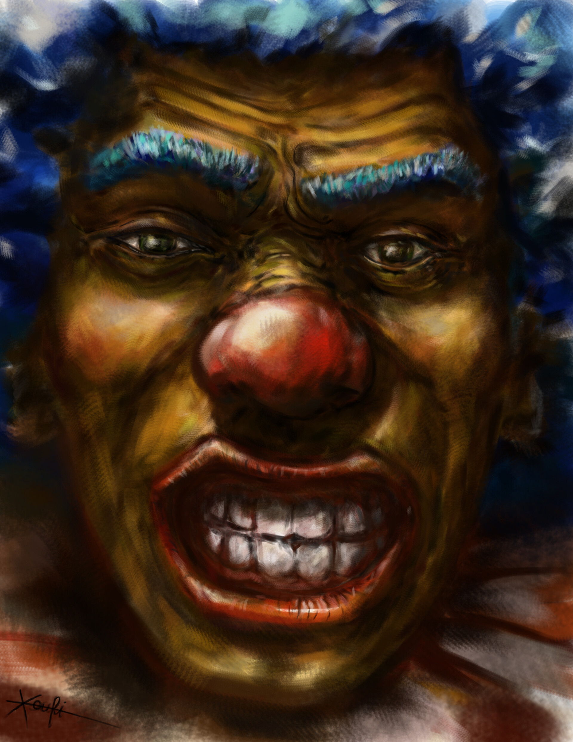 ArtStation - Unknown clown