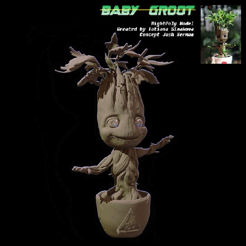 ArtStation - Baby Groot