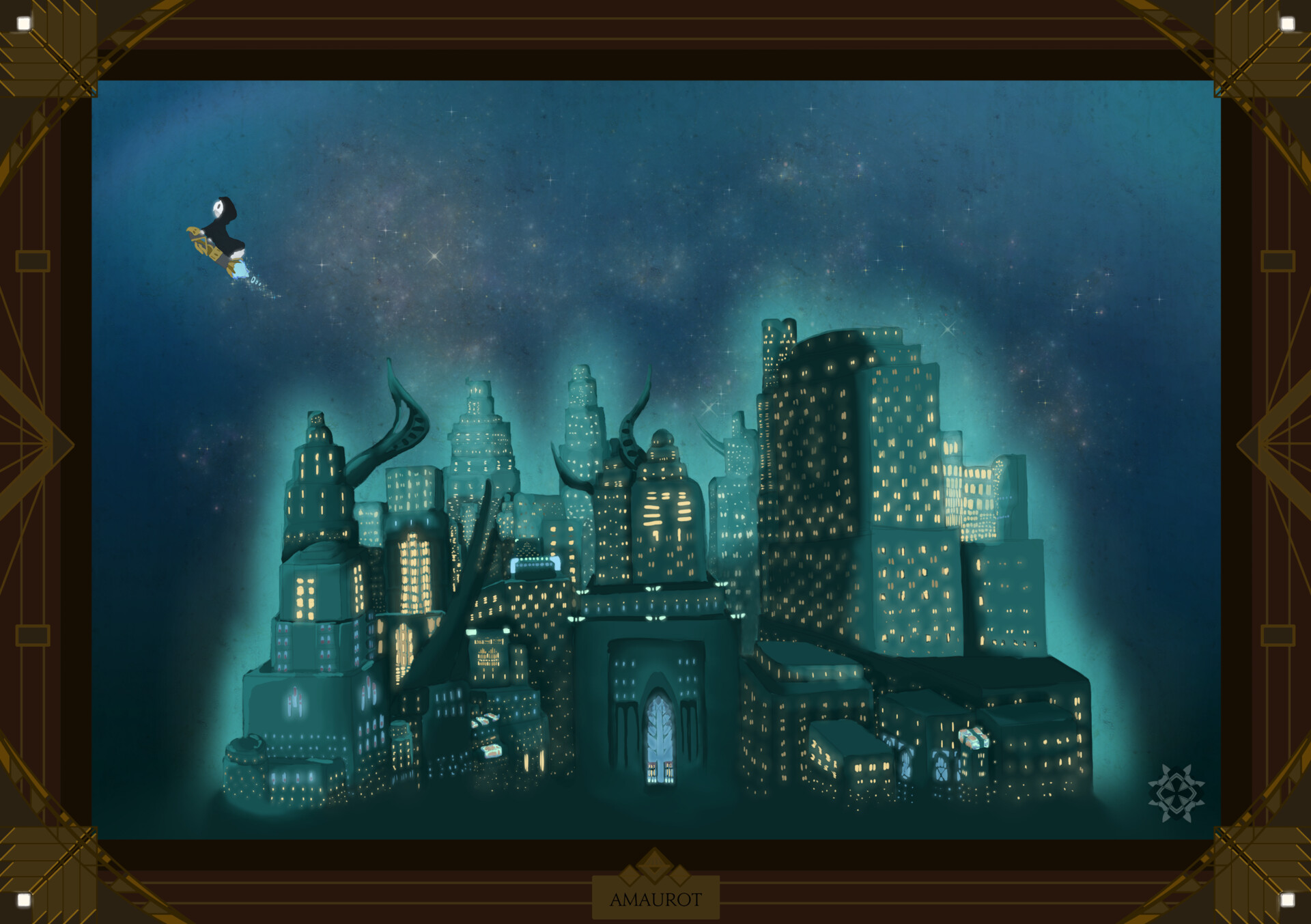 ArtStation - Amaurot - Final Fantasy XIV Shadowbringers