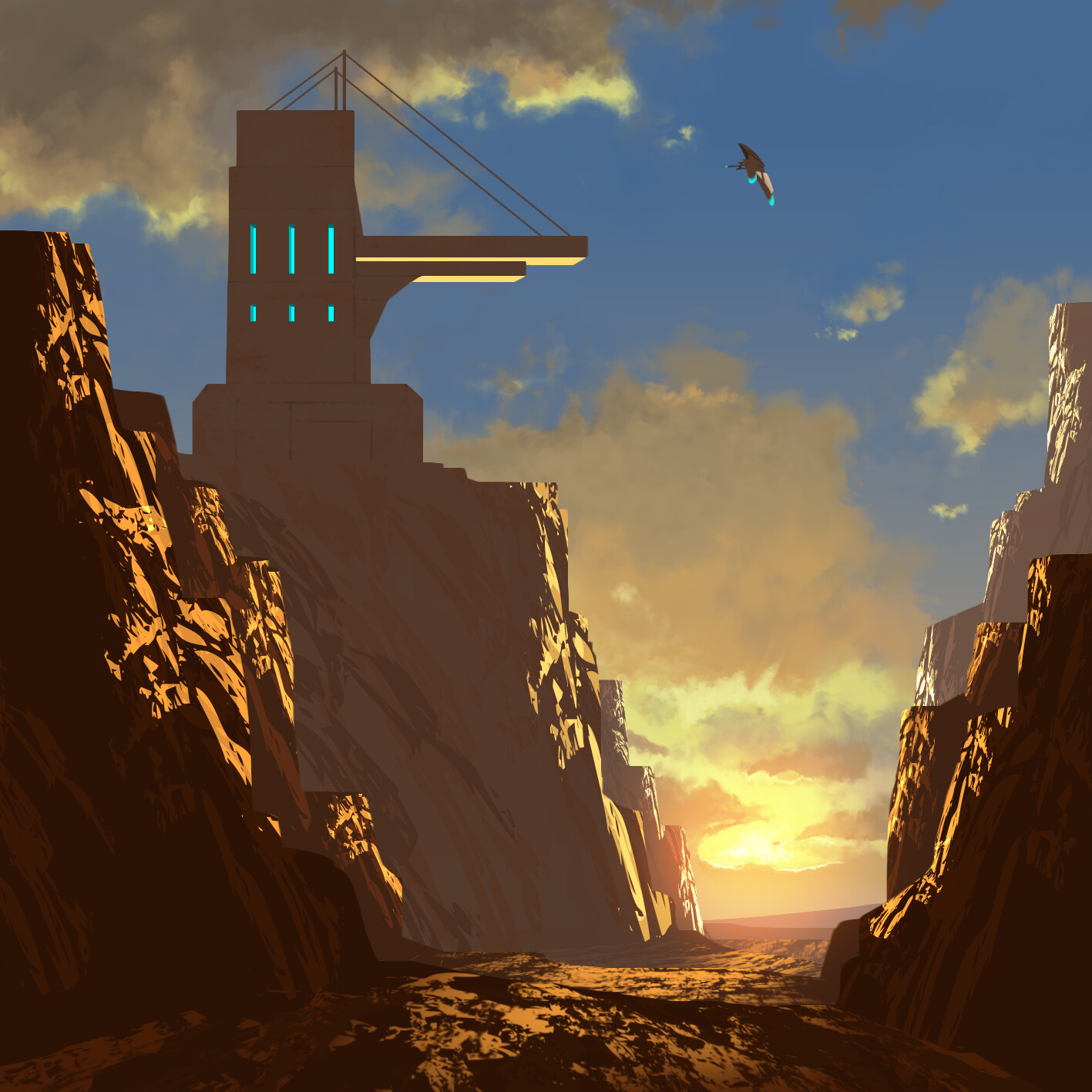 ArtStation - Launch valley