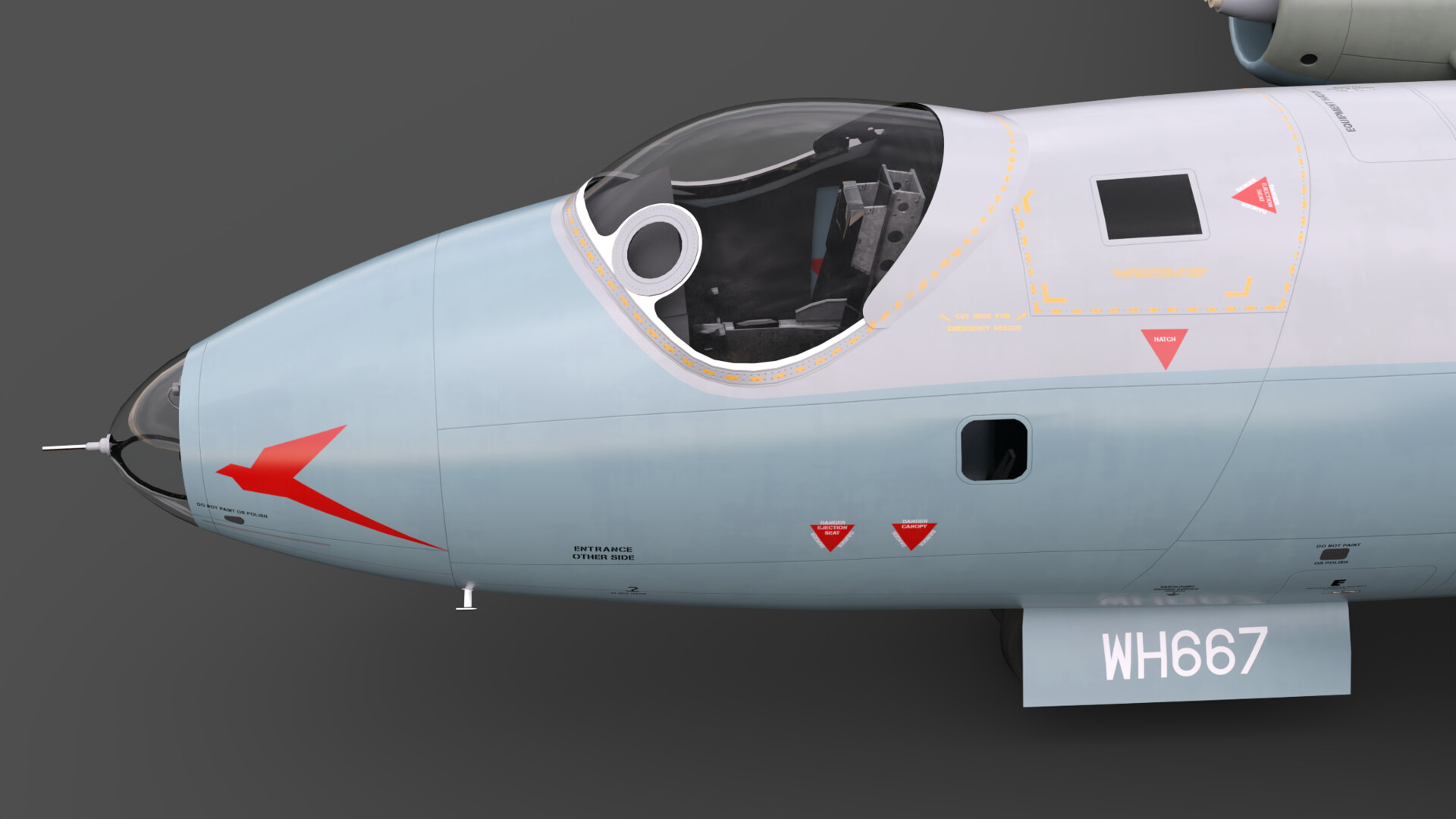 Westfield 3d - Canberra B.2 - Suez Crisis Markings 1956