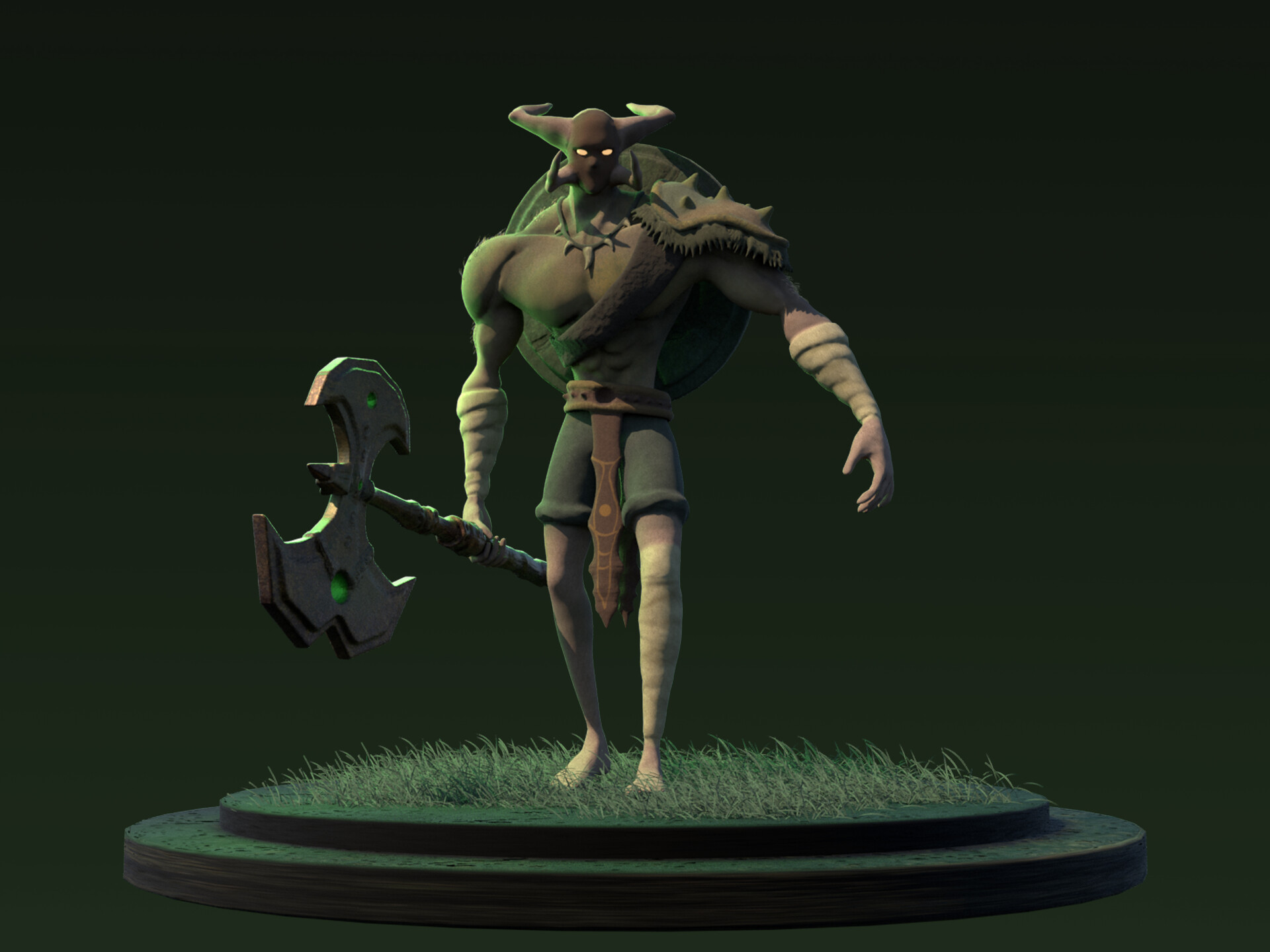 ArtStation - Demon Warrior