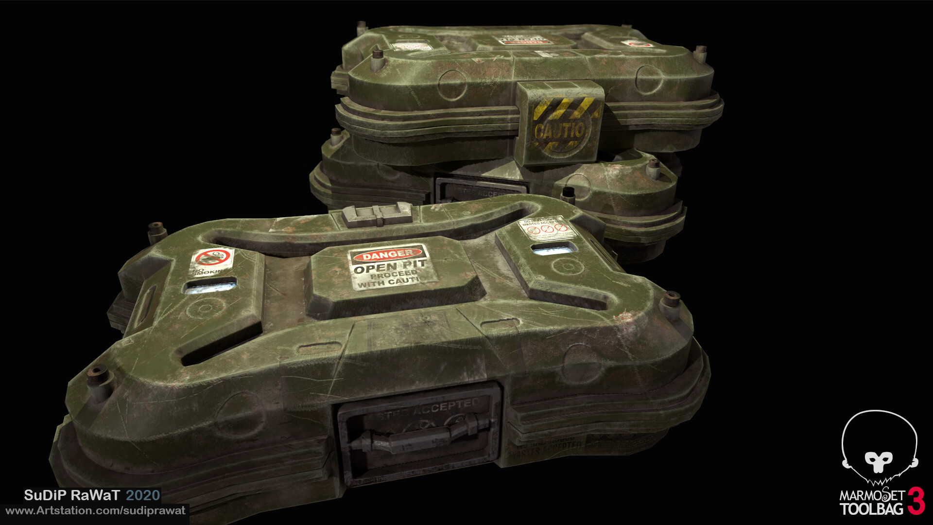 ArtStation - weapon case