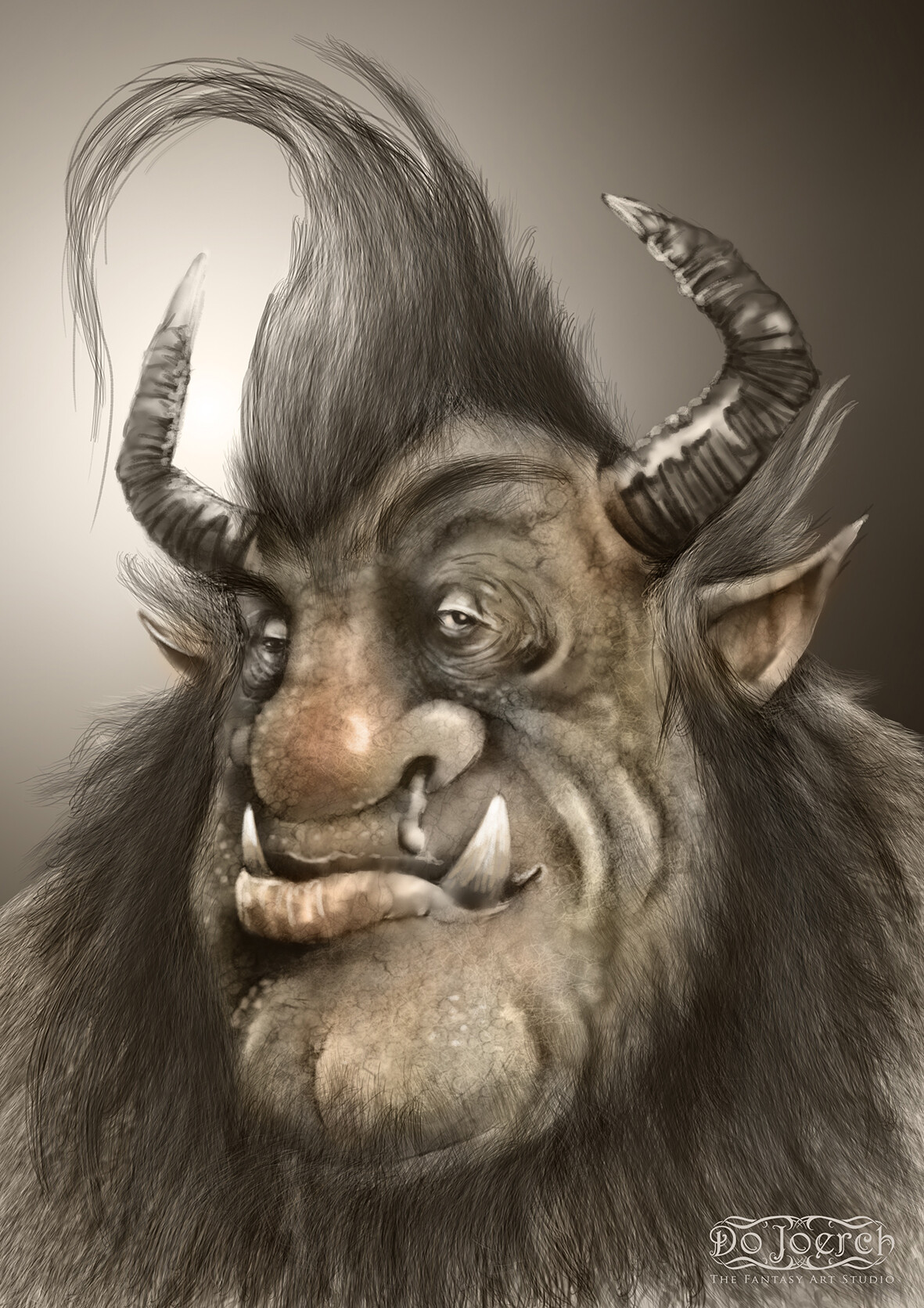 ArtStation - Troll sketch