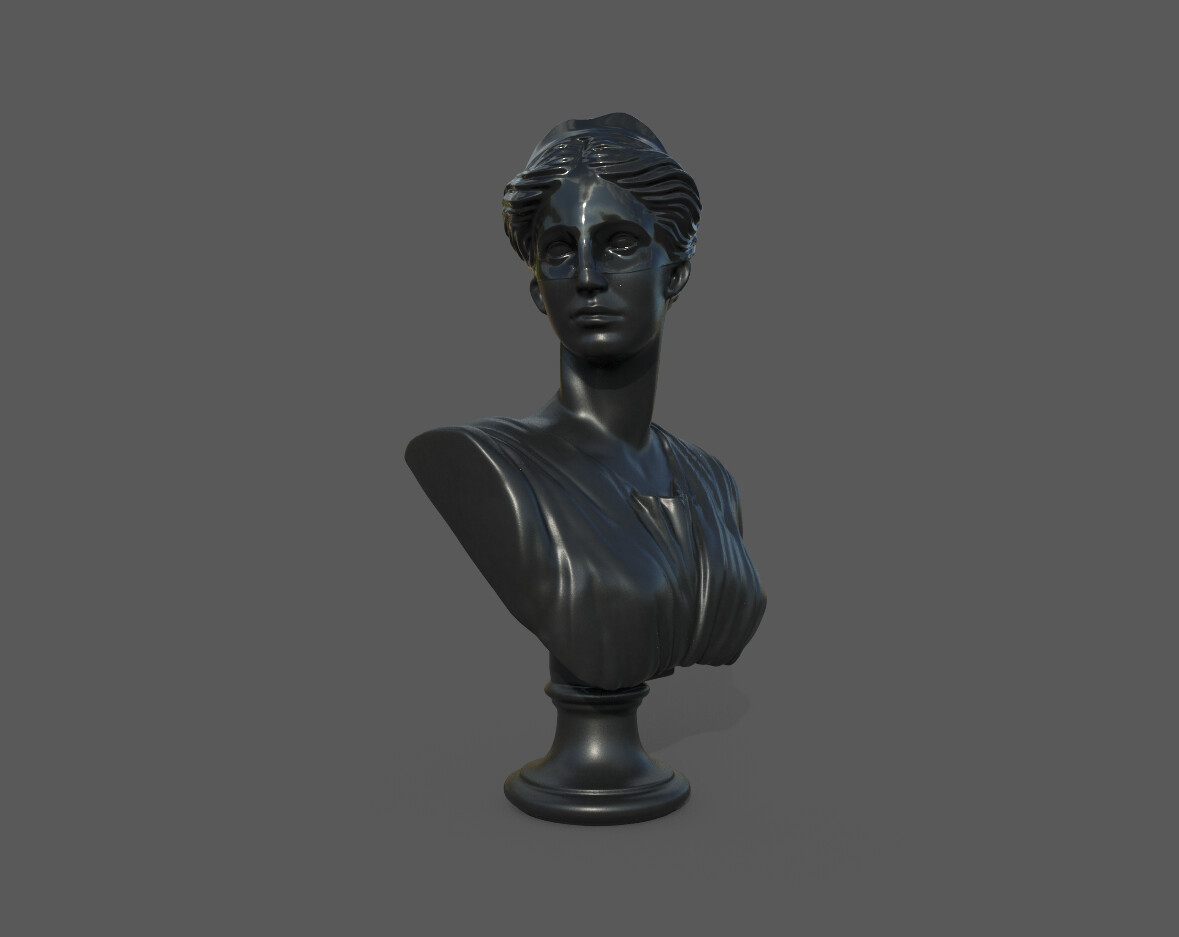 ArtStation - Jade Statue