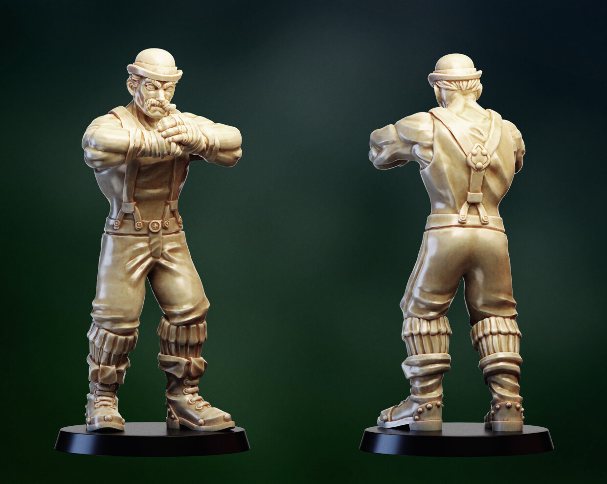 ArtStation - William Frankenstein. Steampunk tabletop miniature