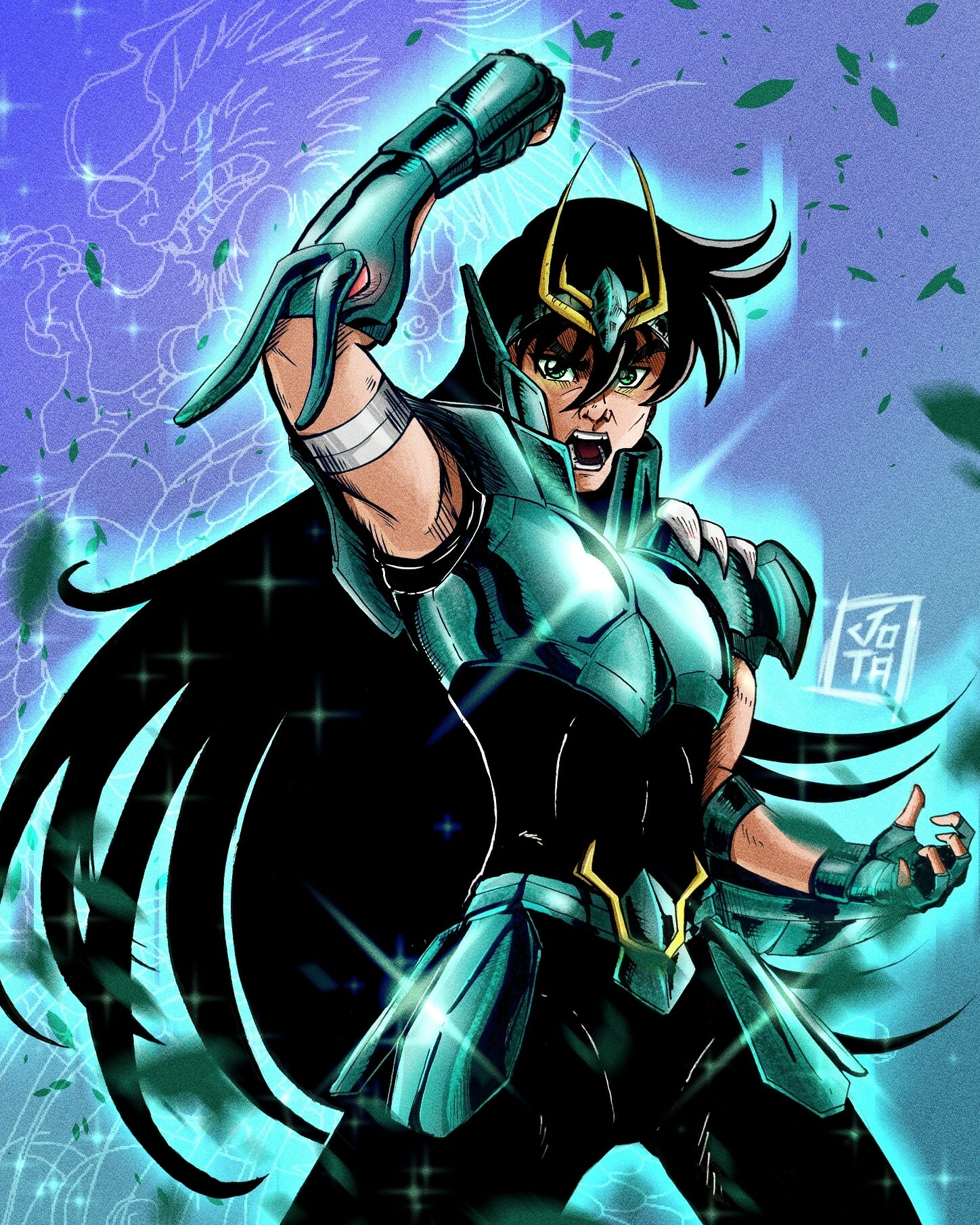 ArtStation - Dragon Shiryu