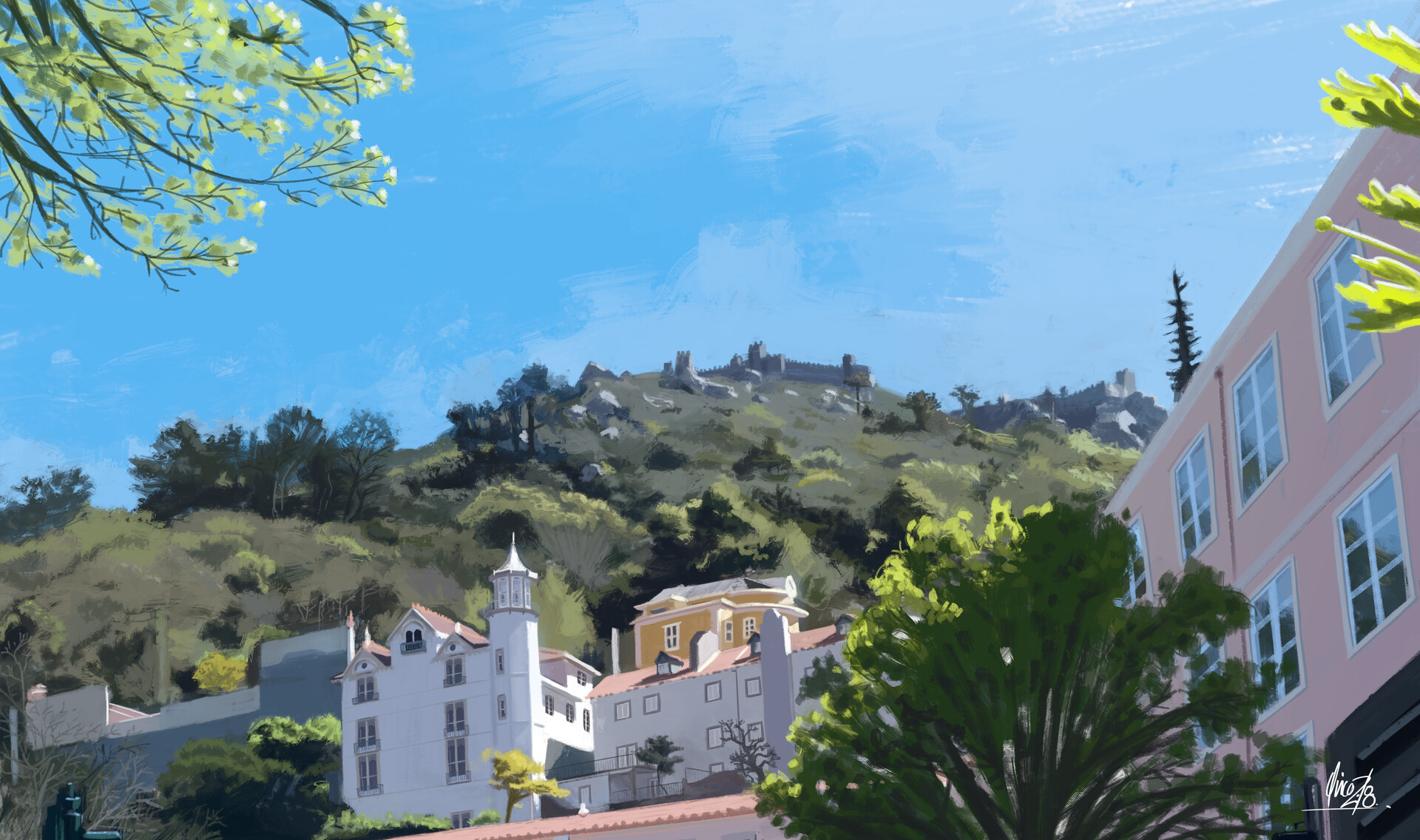 ArtStation - Sintra View