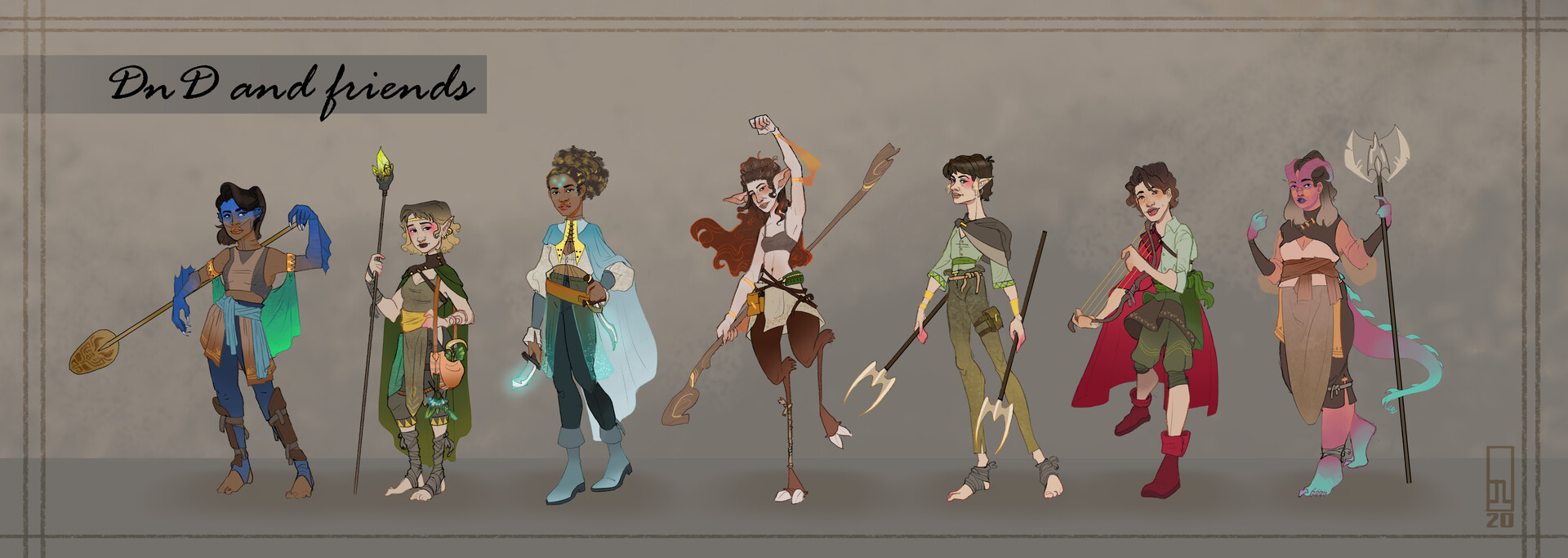 ArtStation - Dnd and Friends
