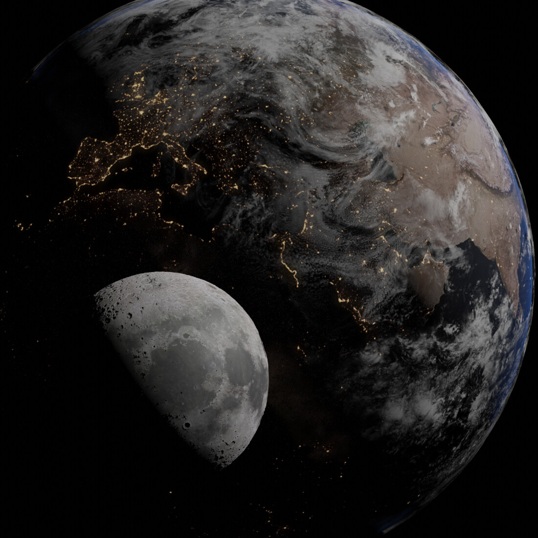 ArtStation - The moon