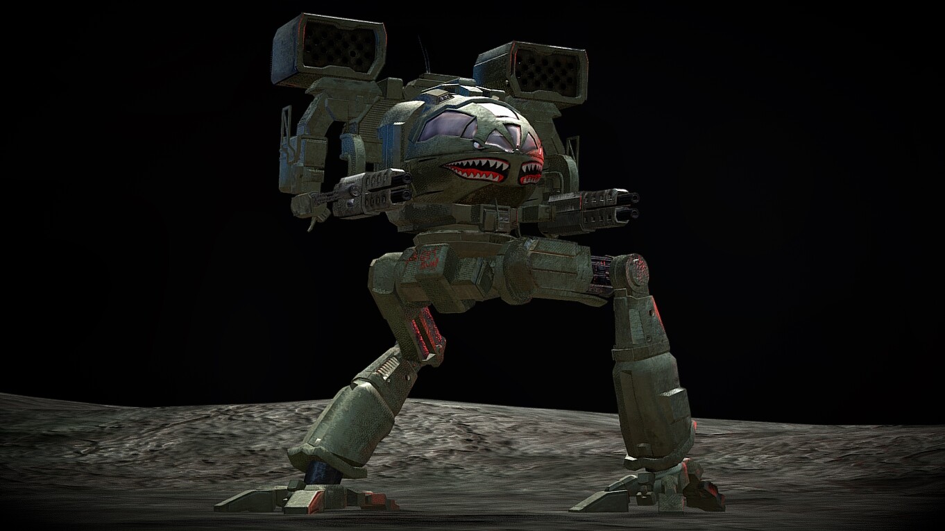 Elliot Whitehouse - MechWarrior - TimberWolf Mech