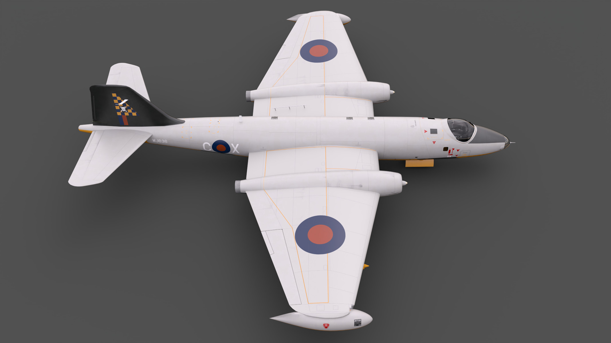 Westfield 3d - Canberra TT.18 Target Tug
