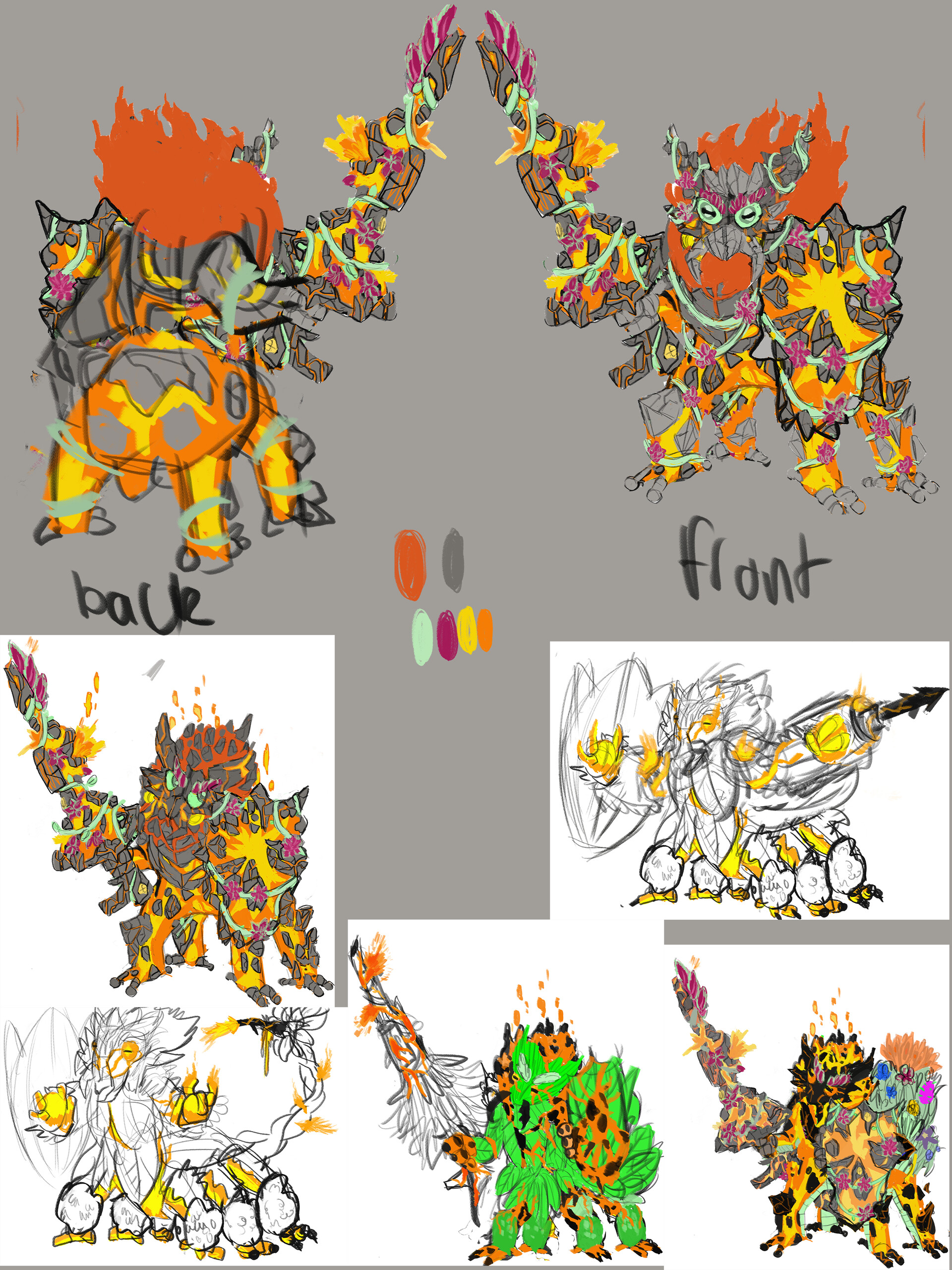 ArtStation - (Eruption/Plant) Ant/Frog Fusion