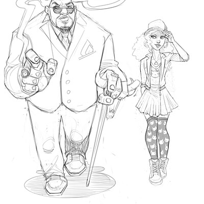 pimp coloring pages