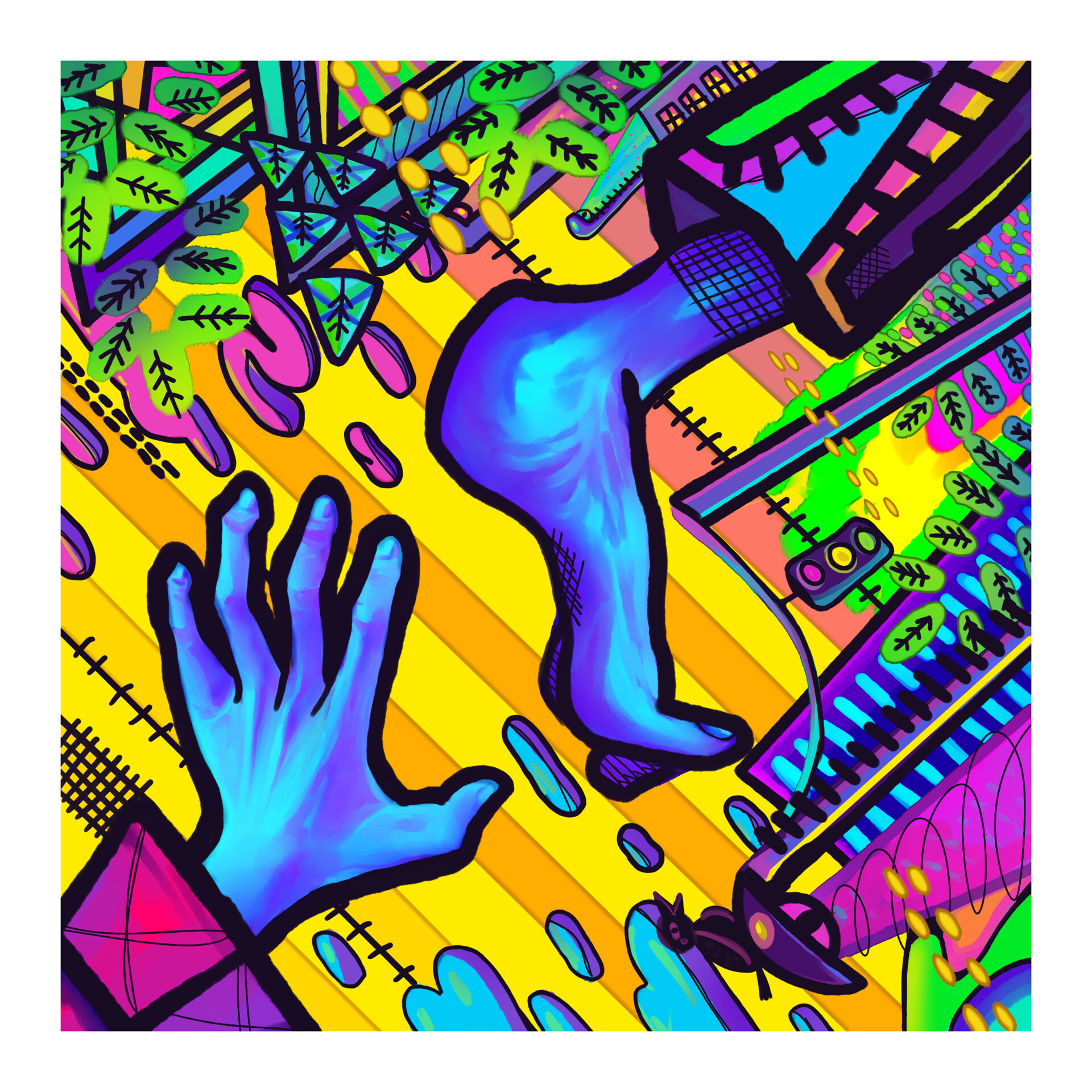 ArtStation - Feva Dreams Single Cover