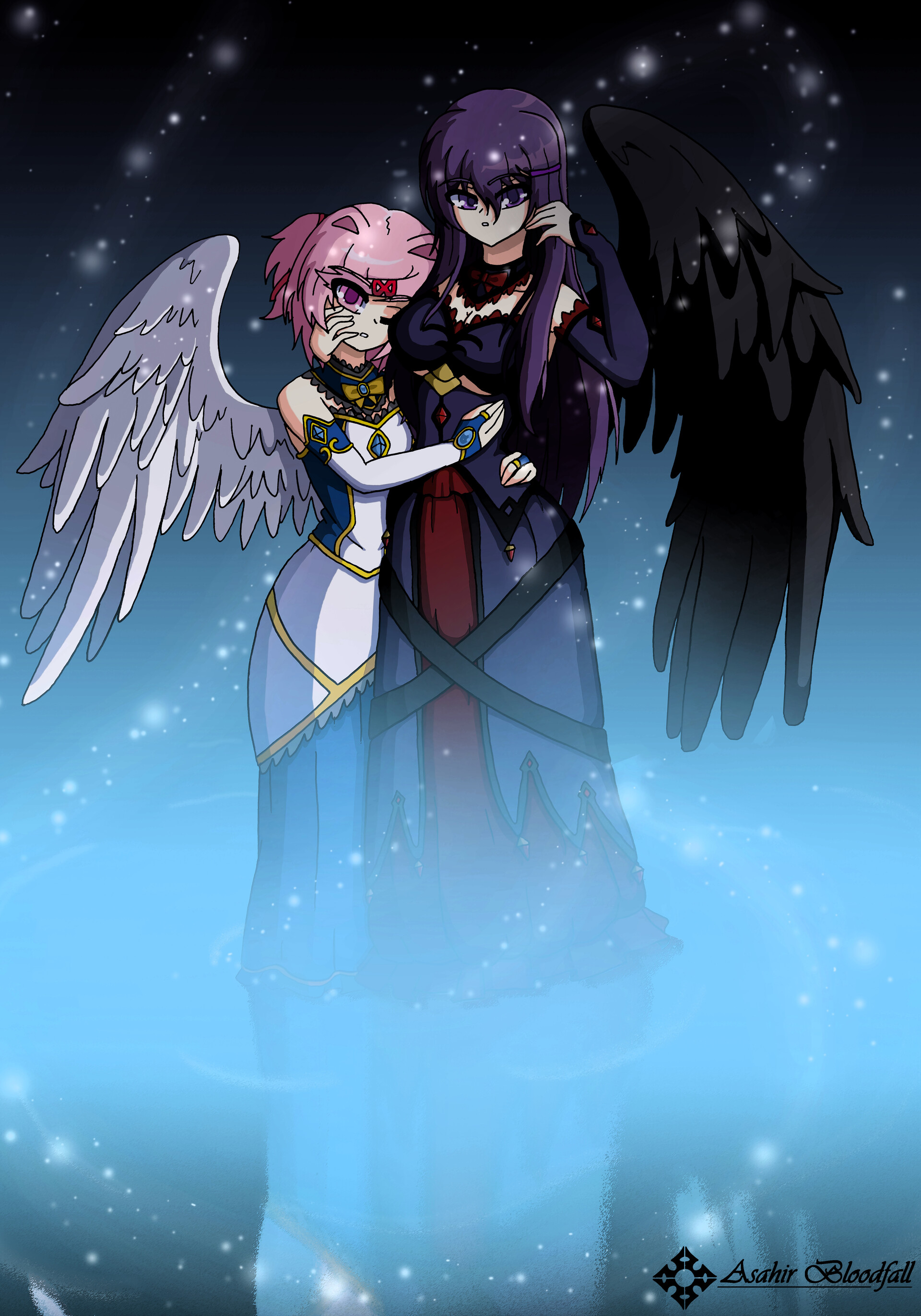 two angels anime