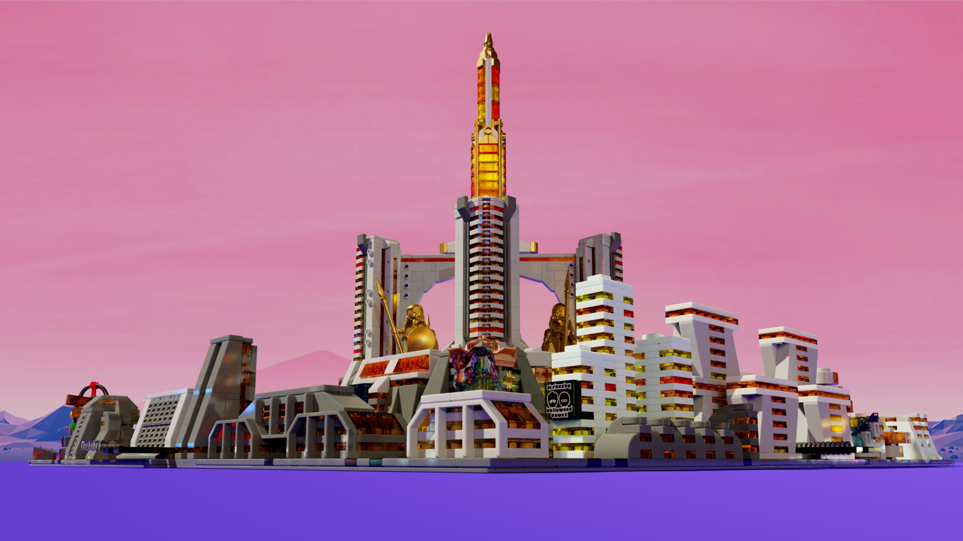 ArtStation - Cyberpunk City