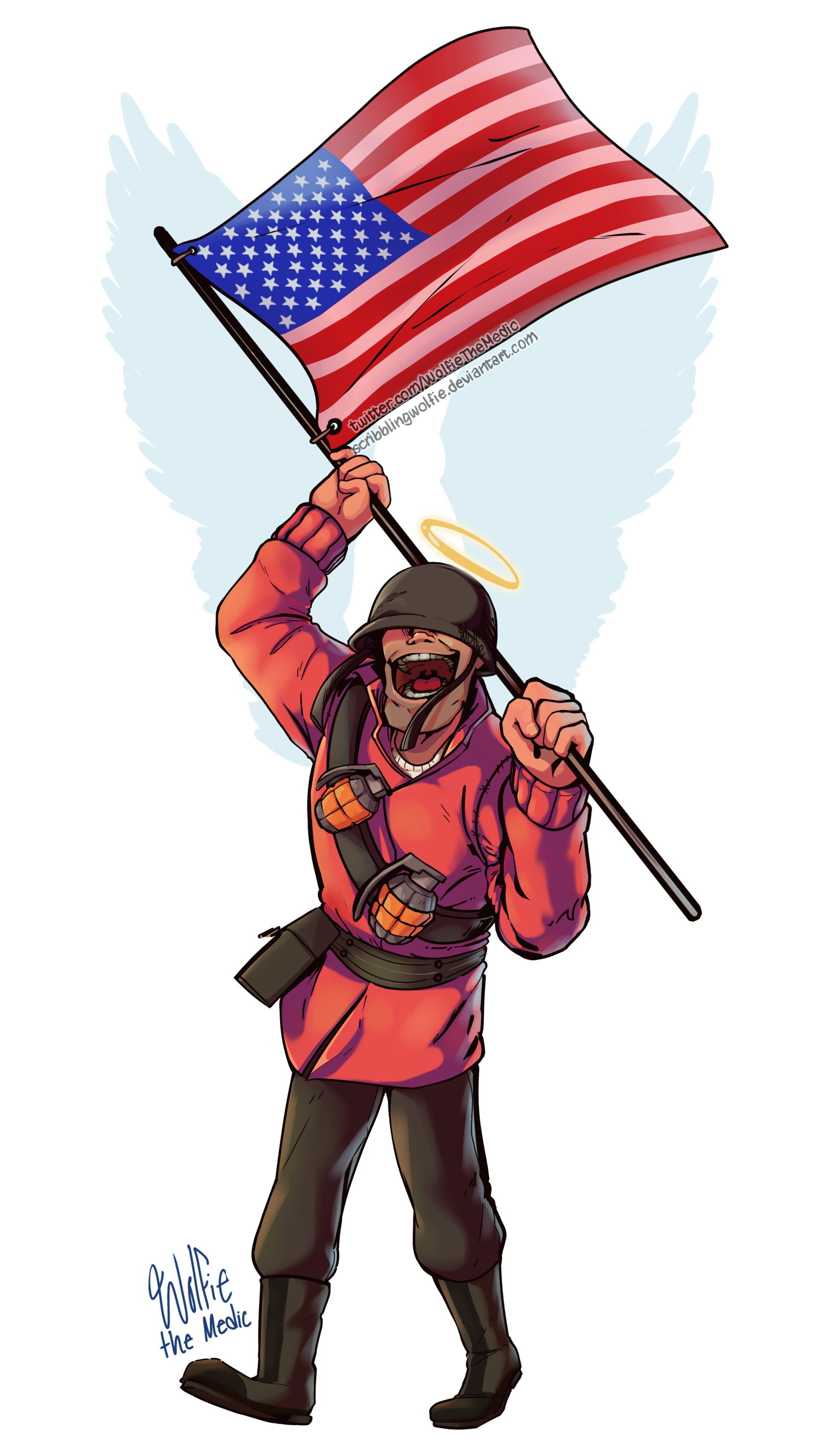 Soldier Wallpaper Tf2