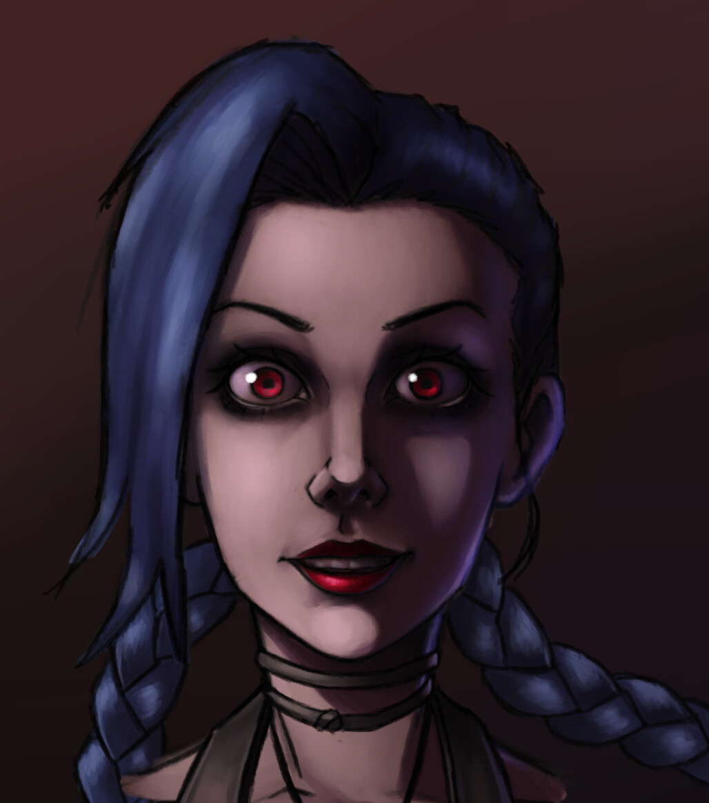 ArtStation - Jinx face