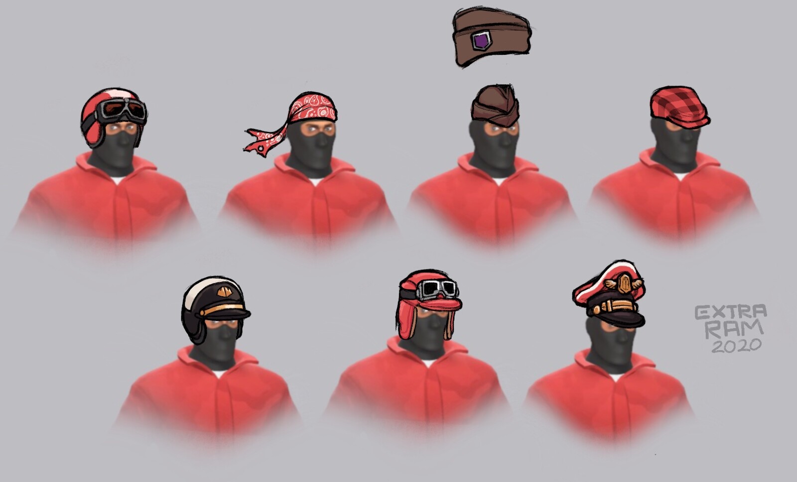 Jamie Reidy - An Assortment of Concepts For Open Fortress.