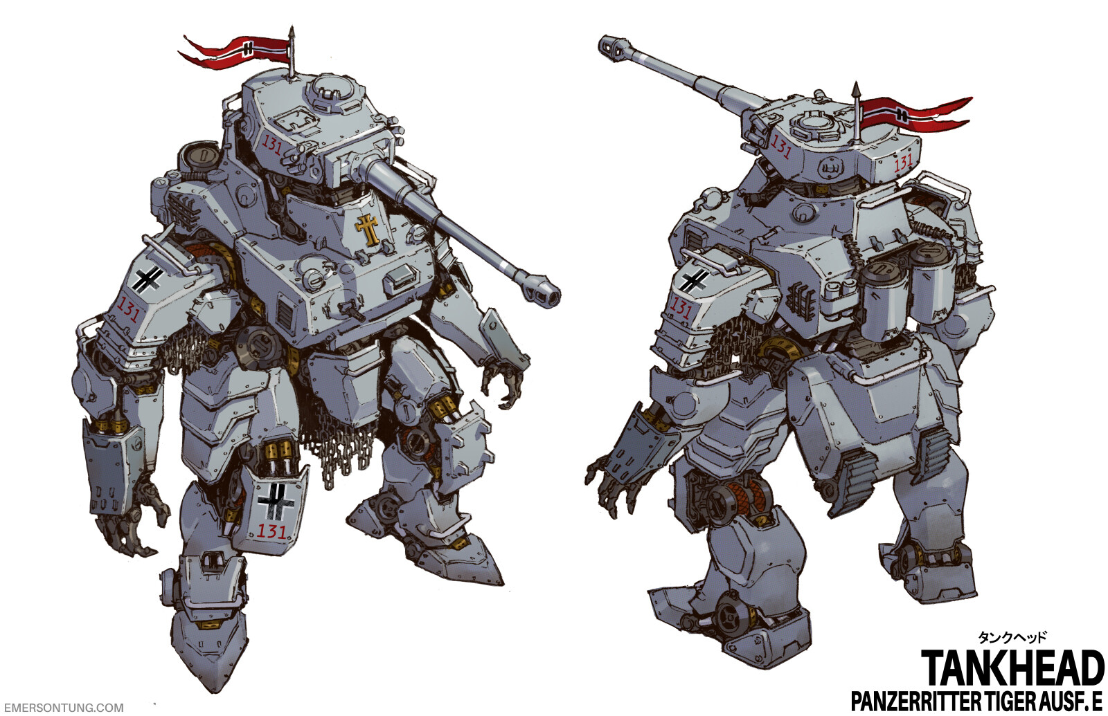 Emerson Tung - TankHead - Artwork Compilation 02