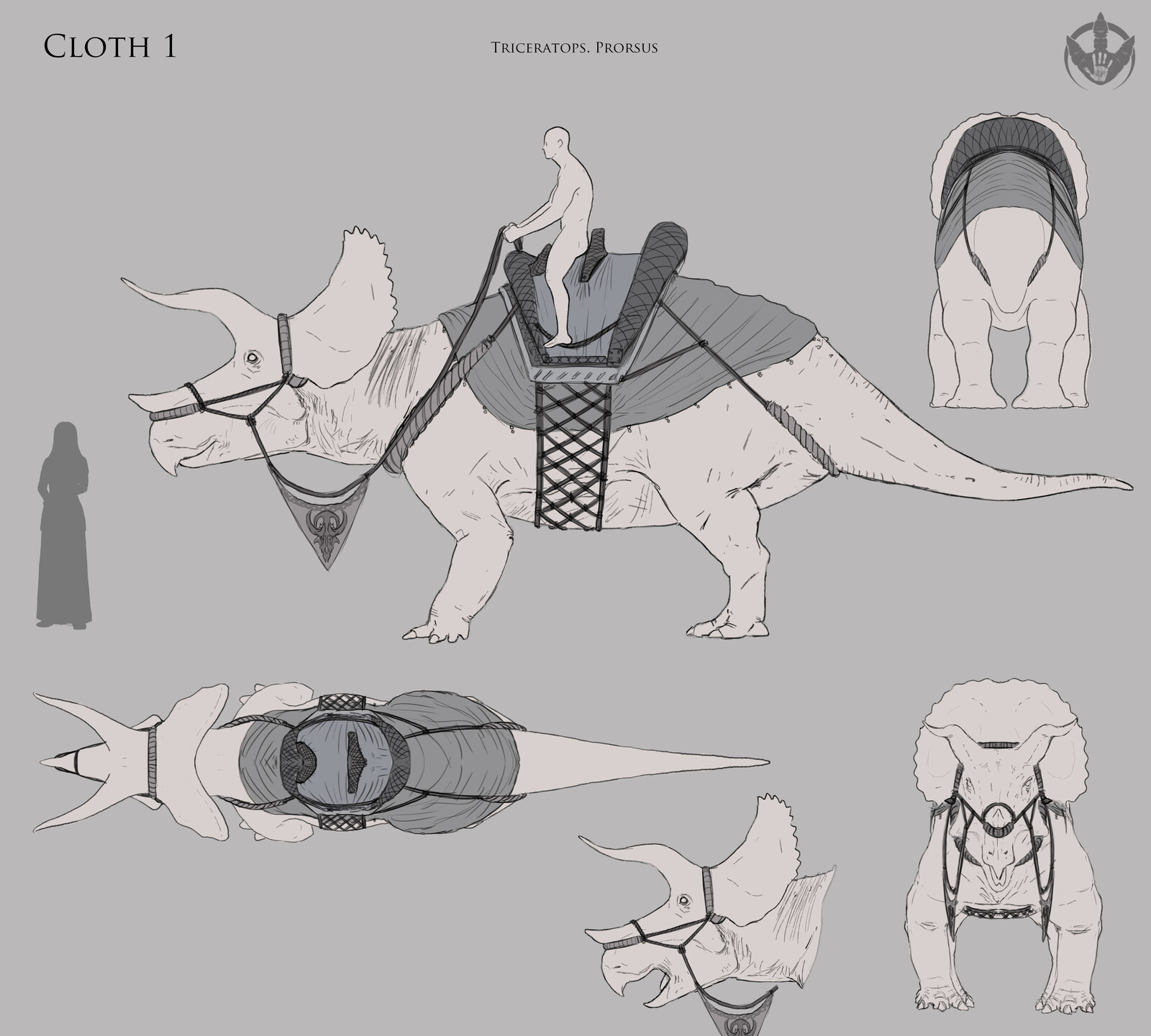 Joshua Dunlop - Triceratops Saddle Designs