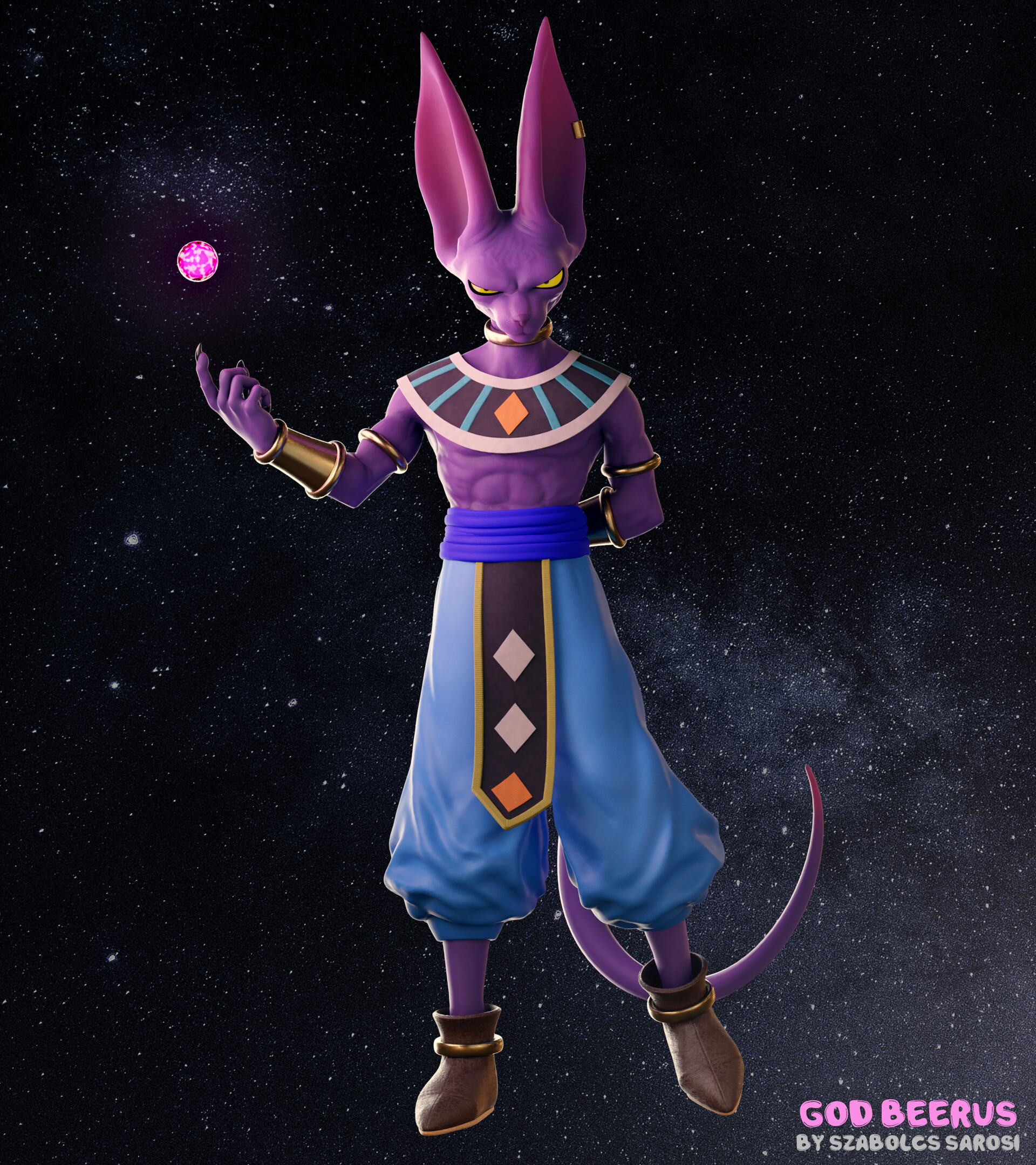 ArtStation - God Beerus