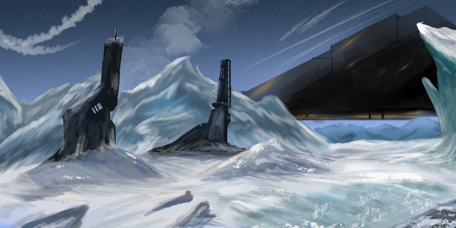 Jacob Ryan - Destiny Europa Paint Study