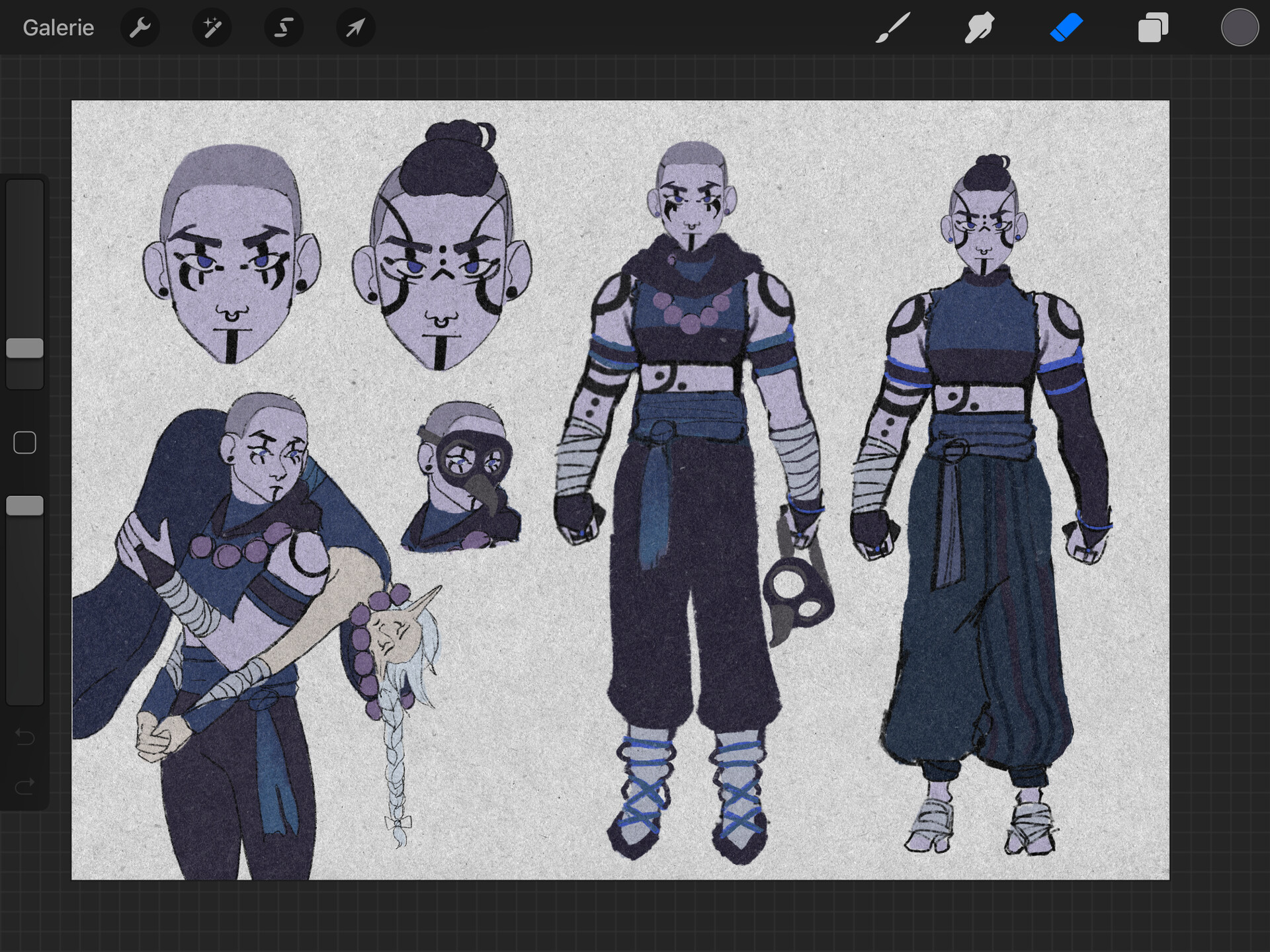 ArtStation - Character deisgn - Mauve