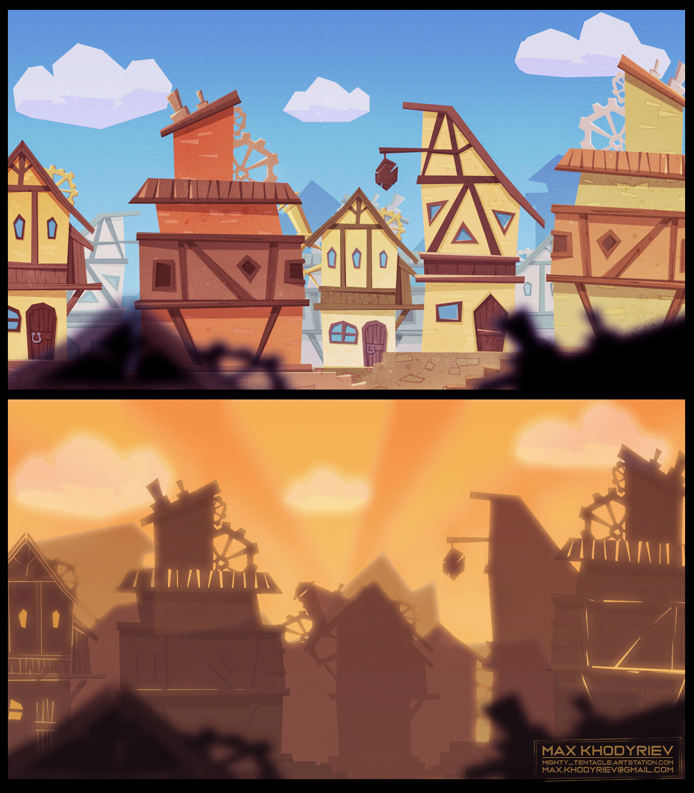 Max Khodyrev - 2D Game Design (Stylized Character Environment and Props ...