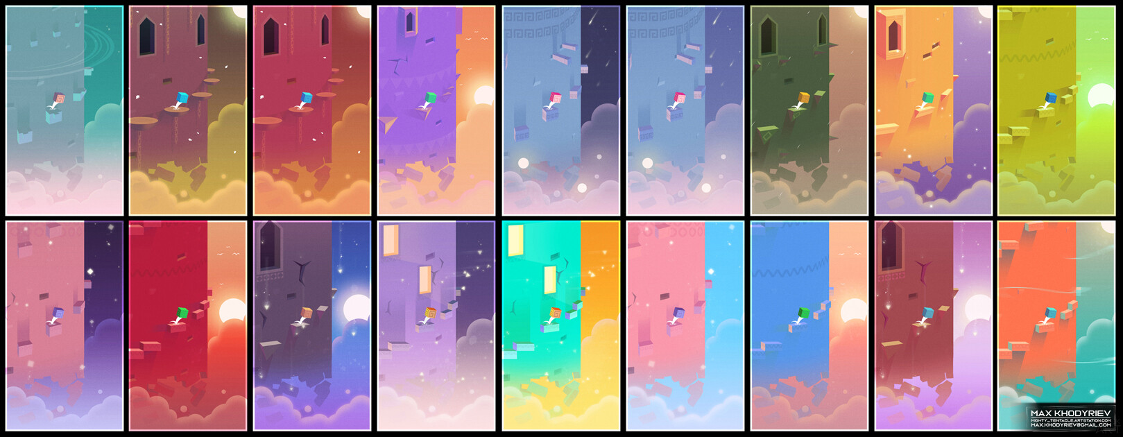 Max Khodyrev - 2D Game Design (Stylized Character Environment and Props ...