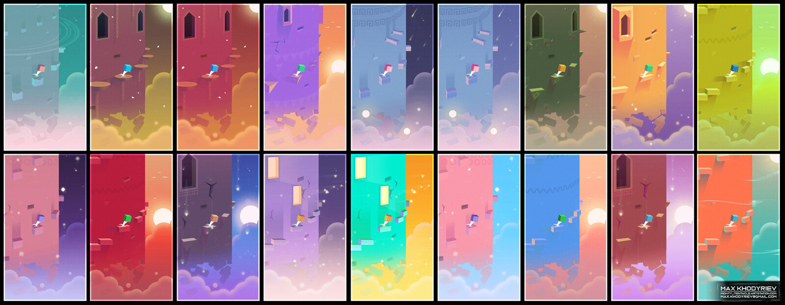 Max Khodyrev - 2D Game Design (Stylized Character Environment and Props ...