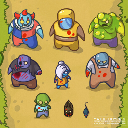 Max Khodyrev - 2D Game Design (Stylized Character Environment and Props ...